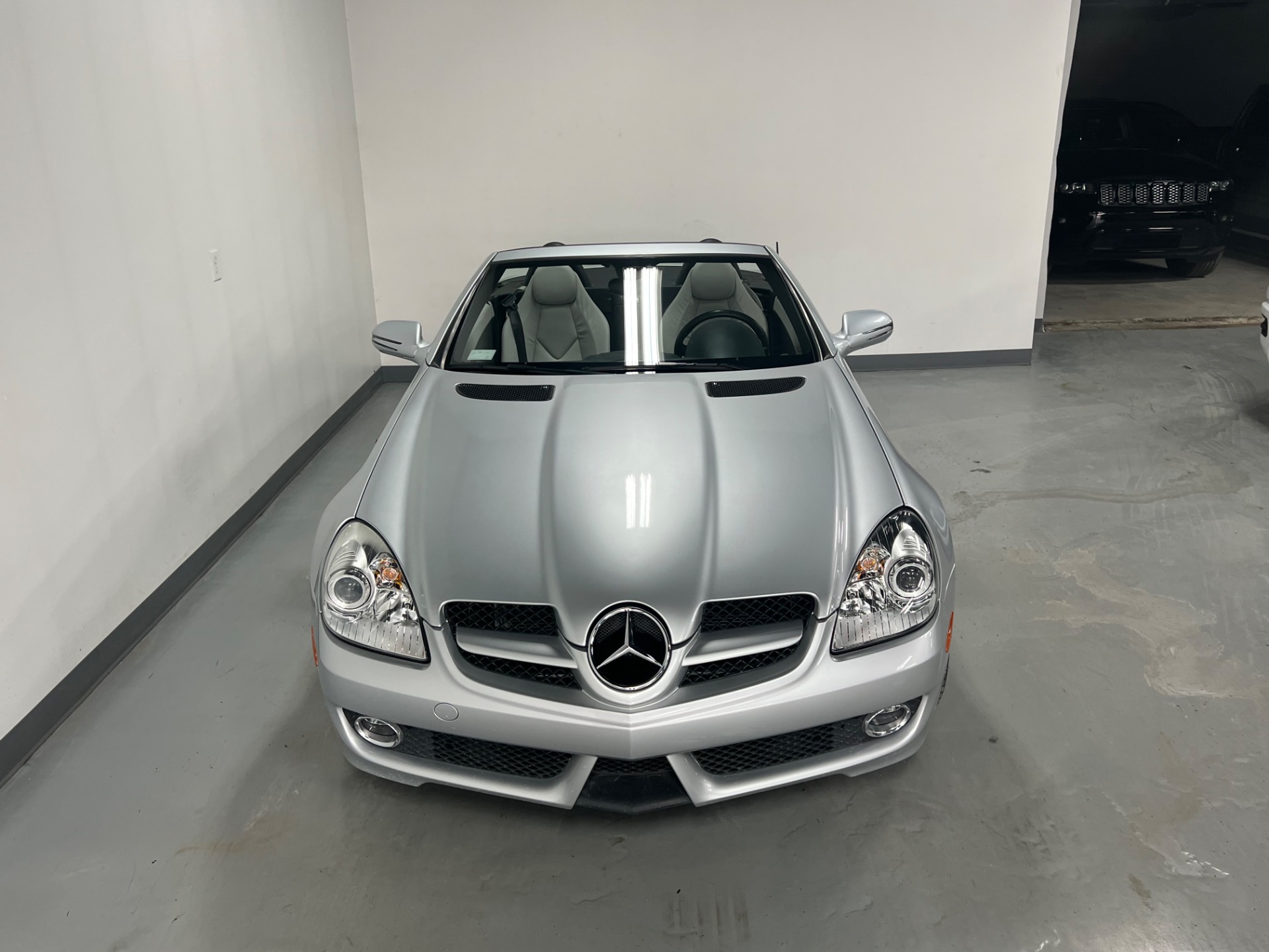 Used 2009 Iridium Silver Metallic Mercedes-Benz SLK 300 2DR CONVERTIBLE ...