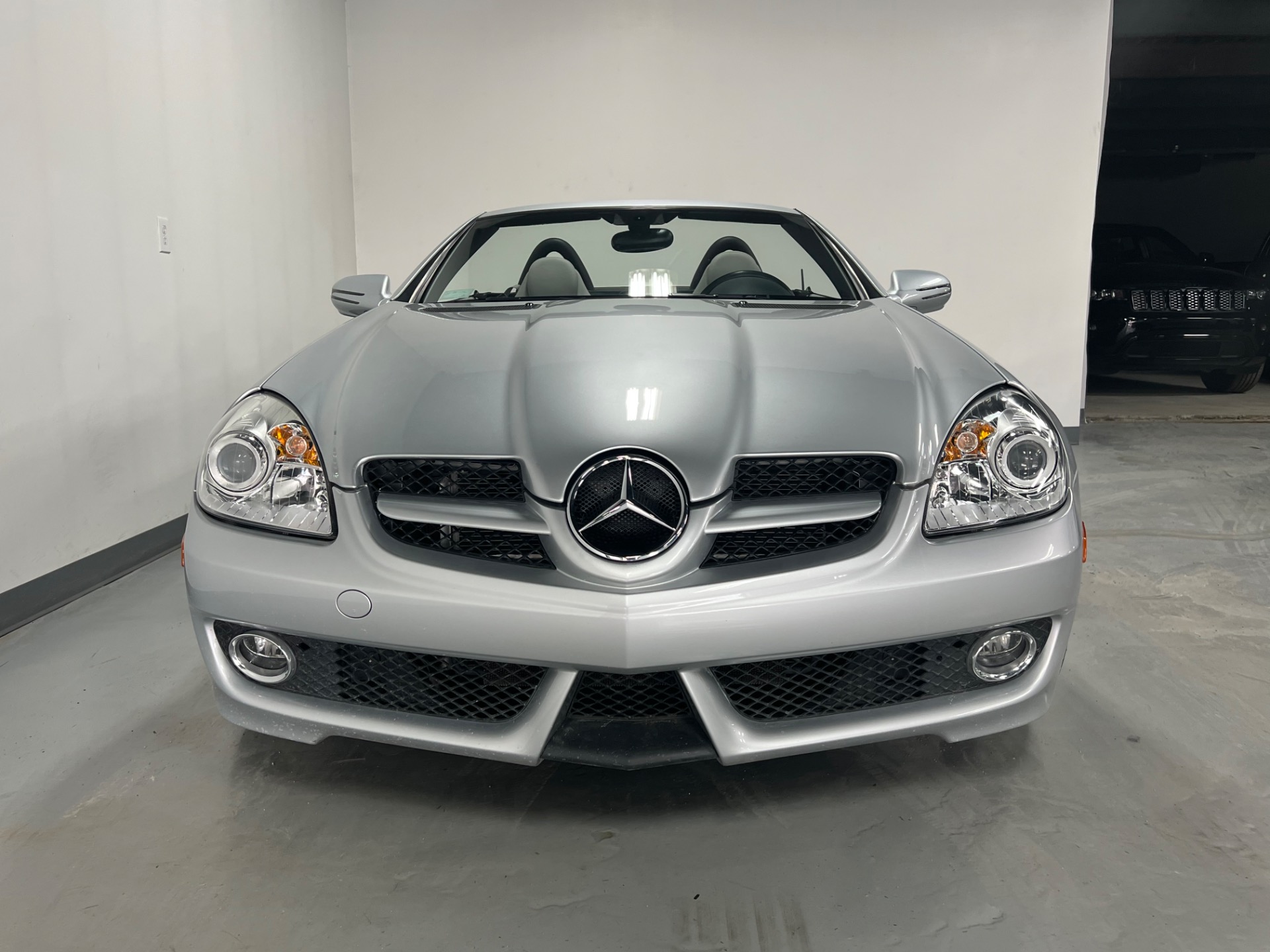 Used 2009 Iridium Silver Metallic Mercedes-Benz SLK 300 2DR CONVERTIBLE ...