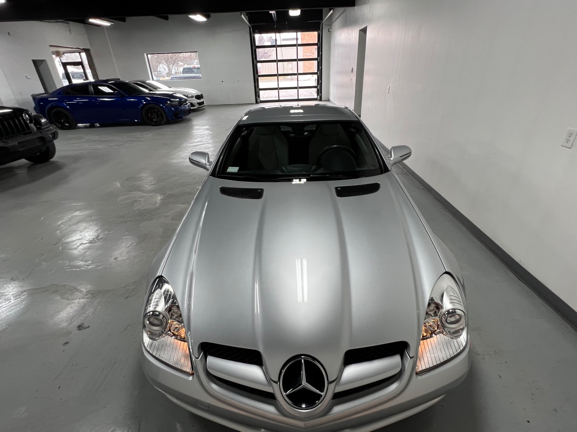 Used 2009 Iridium Silver Metallic Mercedes-Benz SLK 300 2DR CONVERTIBLE ...