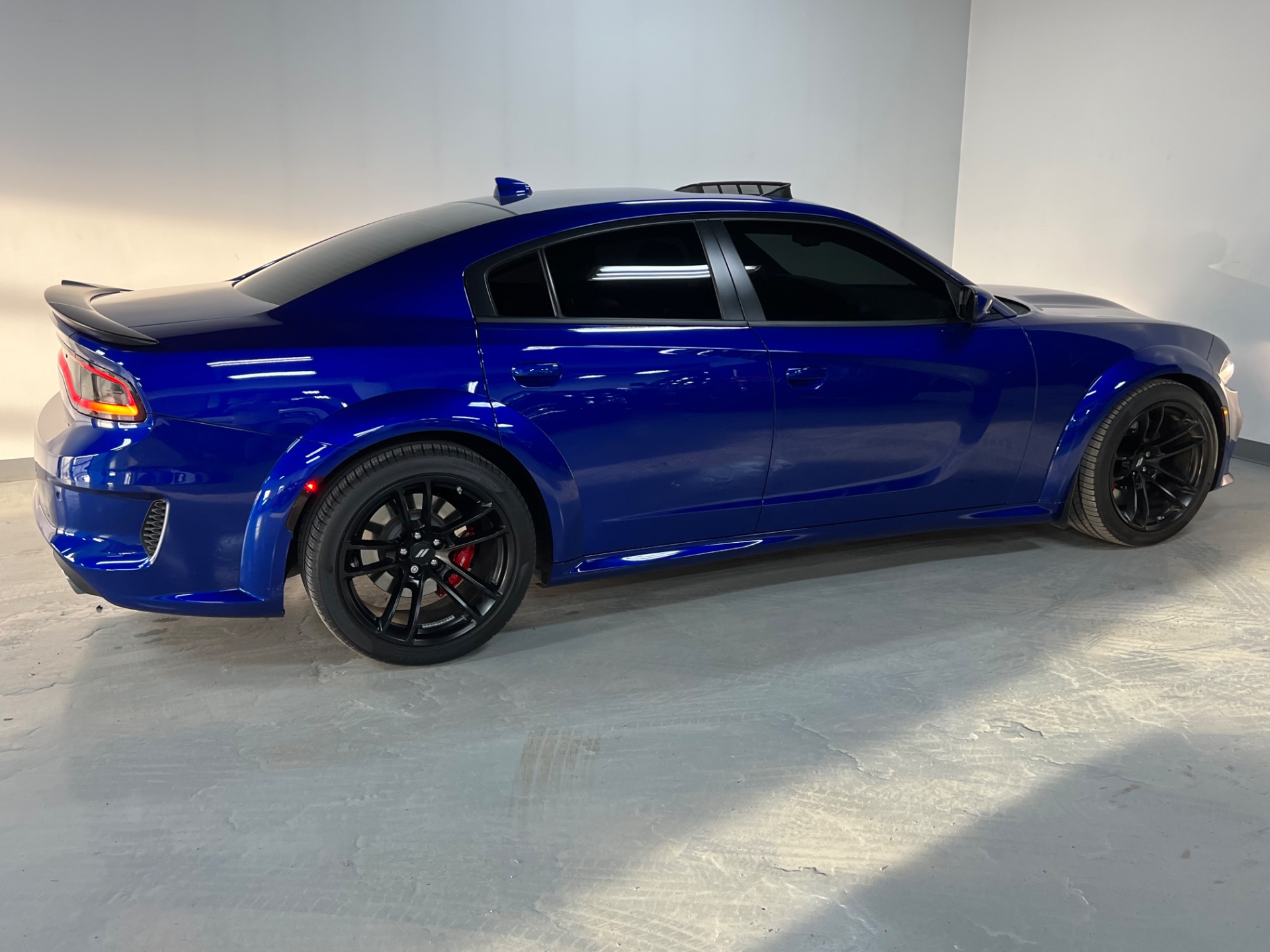 Used 2021 Indigo Blue Dodge Charger SCAT PACK WIDEBODY Scat Pack ...