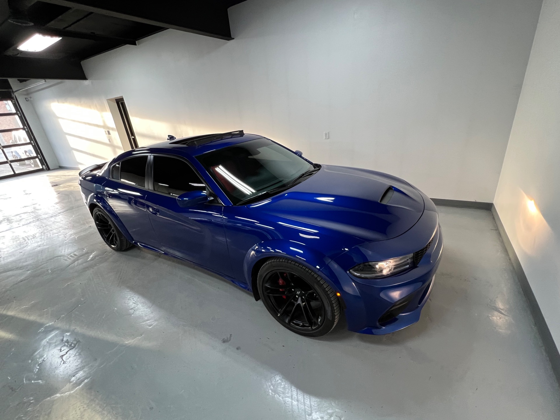 Used 2021 Indigo Blue Dodge Charger SCAT PACK WIDEBODY Scat Pack ...