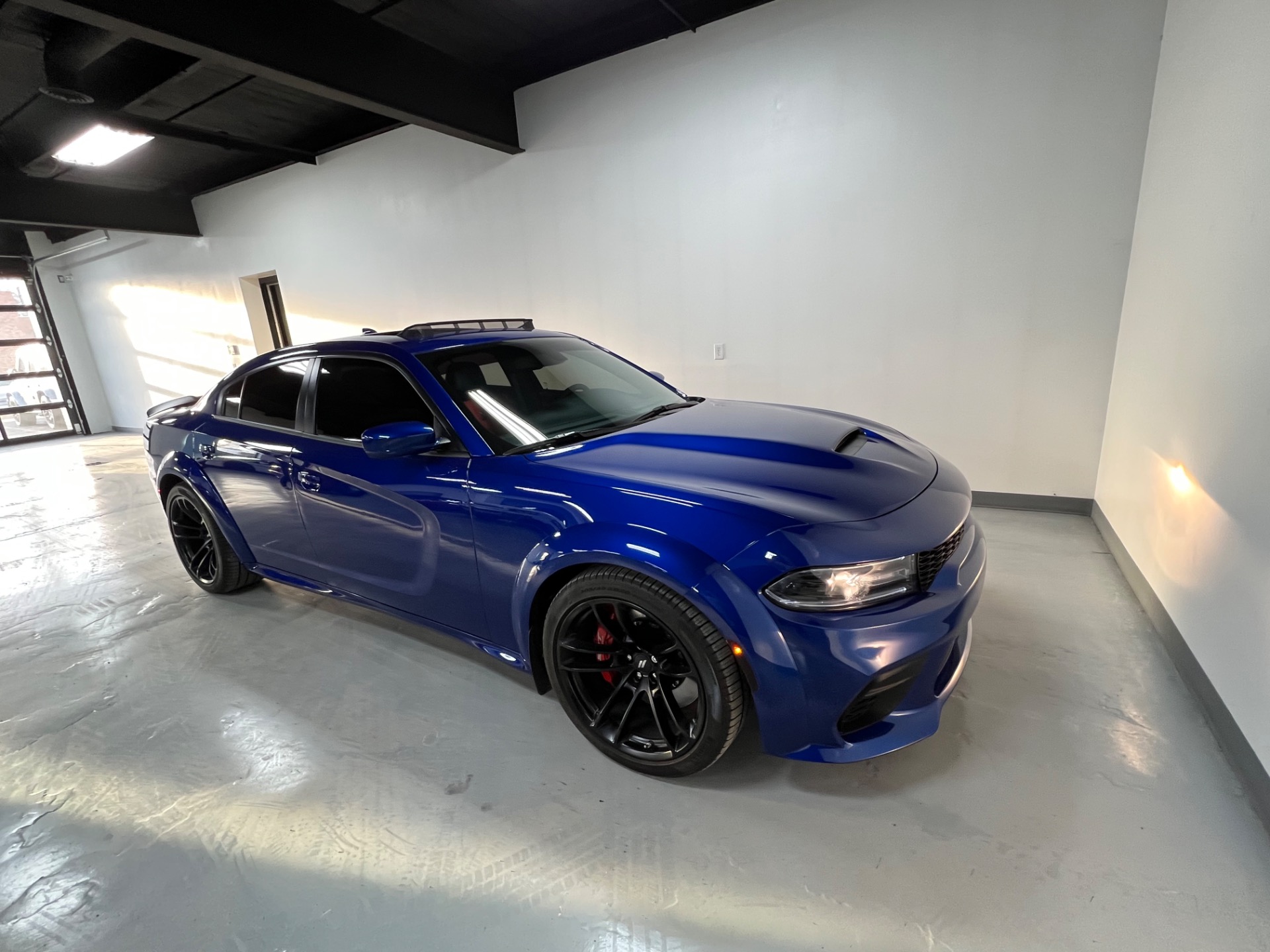 Used 2021 Indigo Blue Dodge Charger SCAT PACK WIDEBODY Scat Pack ...
