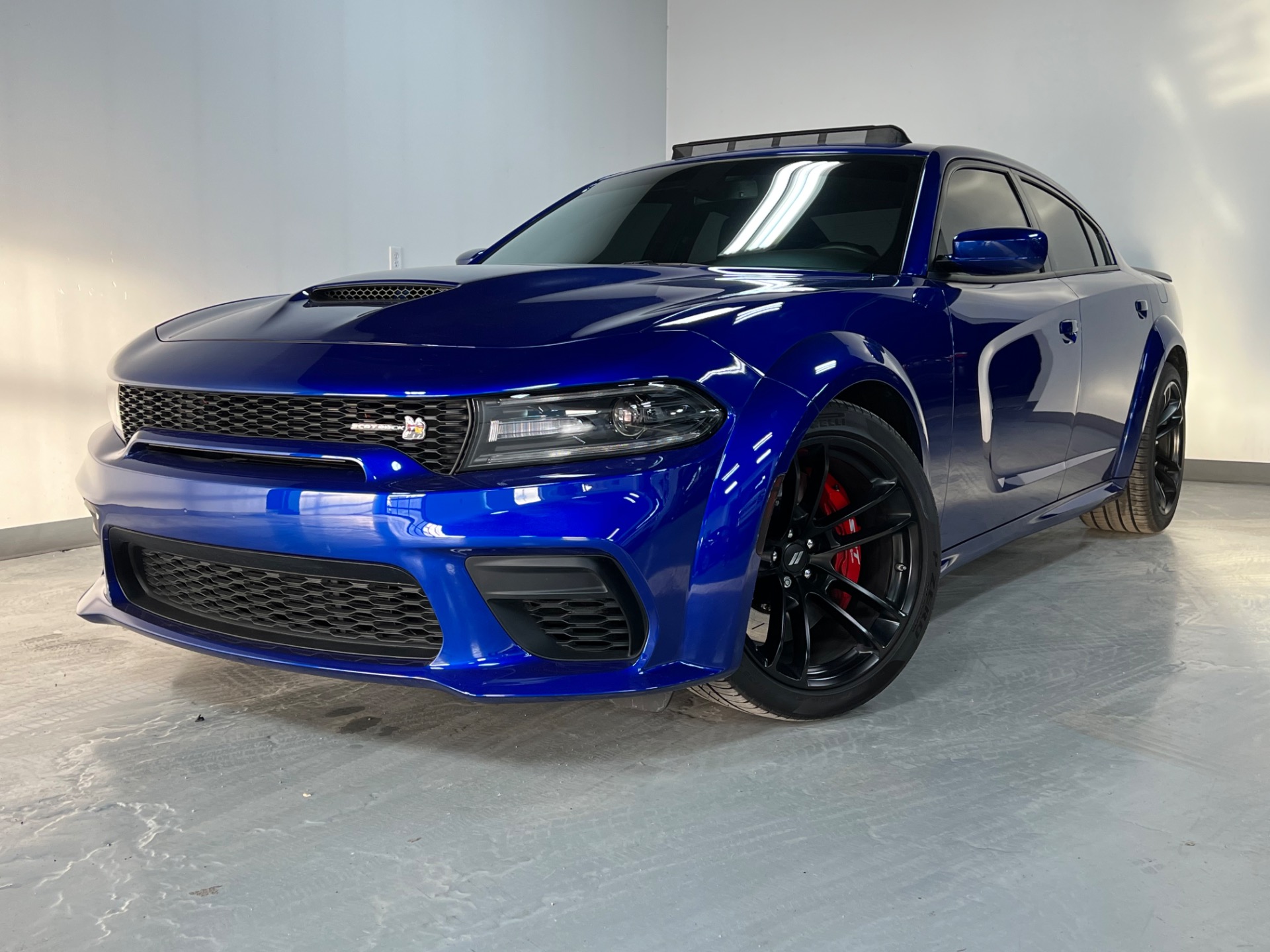 Indigo Blue Car
