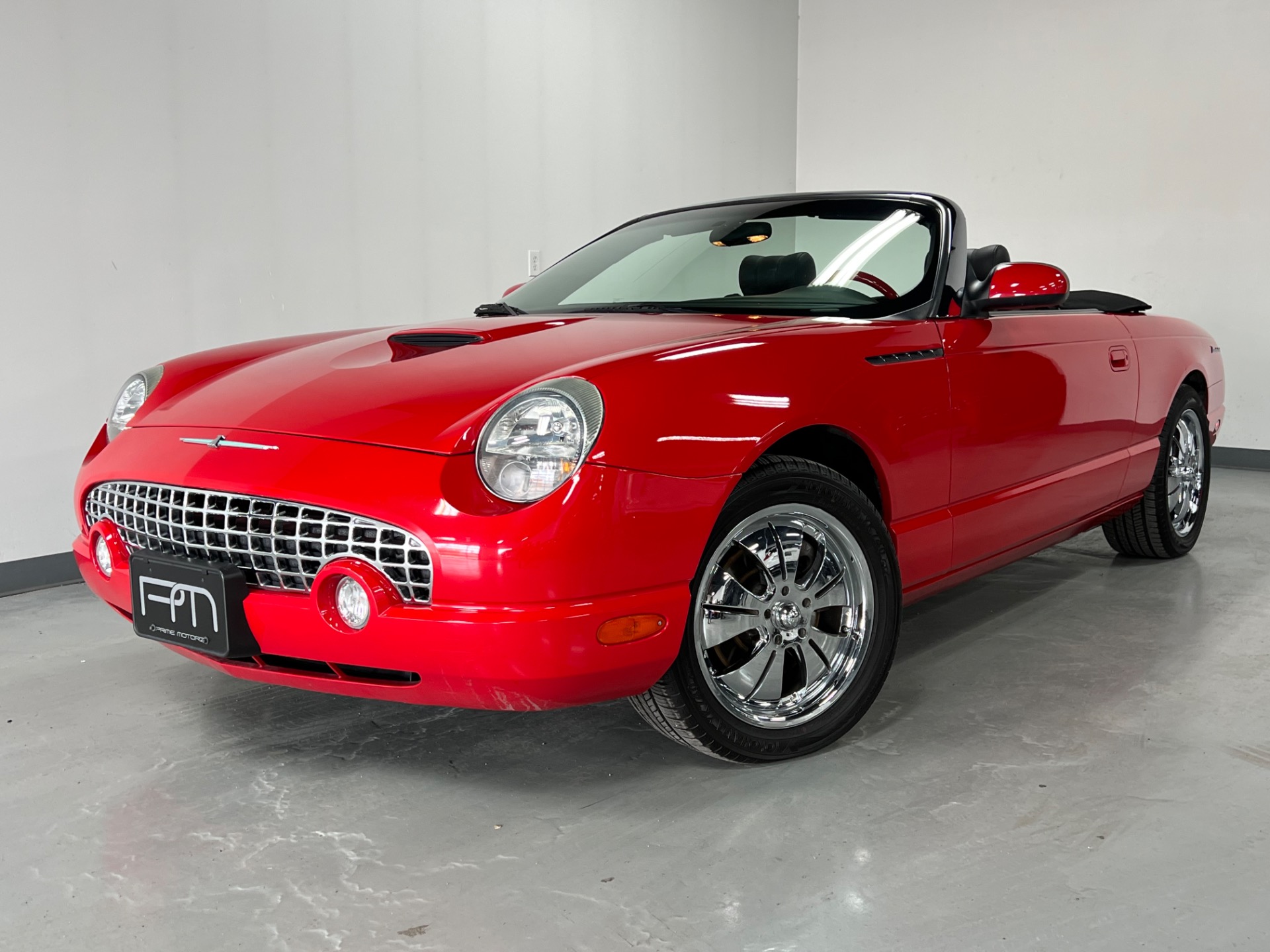 Used 2002 Torch Red Clearcoat Ford Thunderbird DELUXE 2DR CONVERTIBLE ...