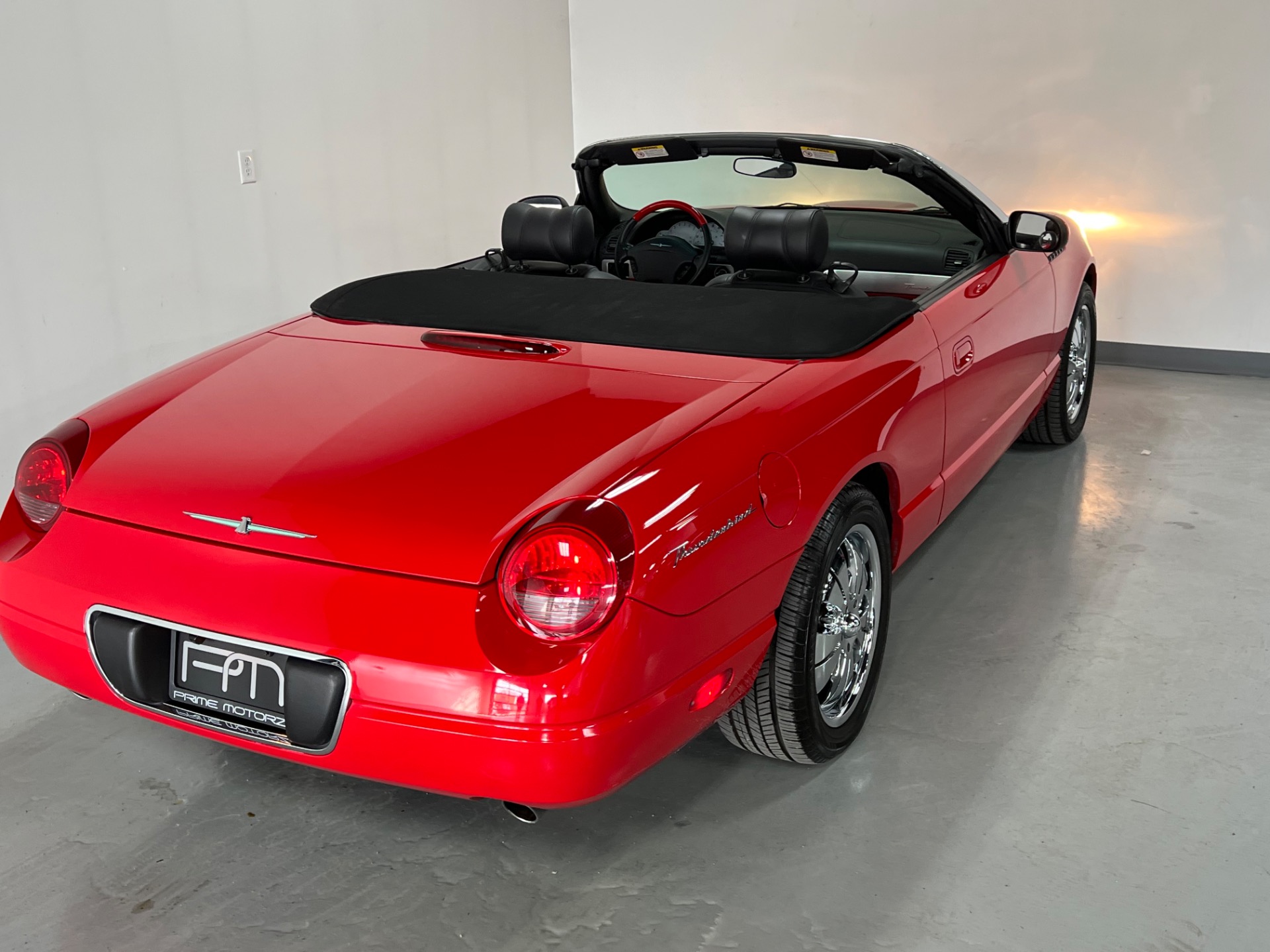 Used 2002 Torch Red Clearcoat Ford Thunderbird DELUXE 2DR CONVERTIBLE ...