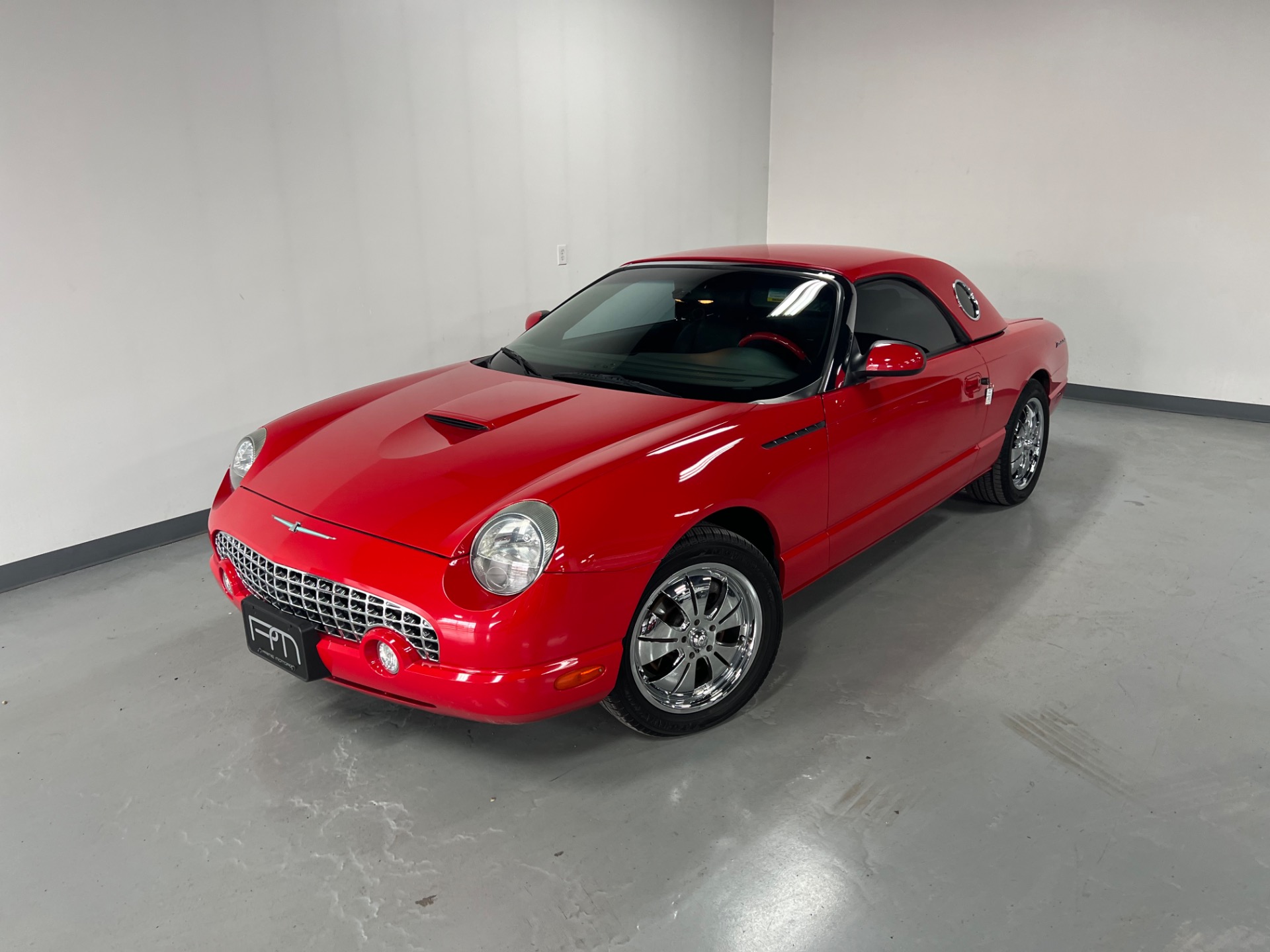 Used 2002 Torch Red Clearcoat Ford Thunderbird DELUXE 2DR CONVERTIBLE ...