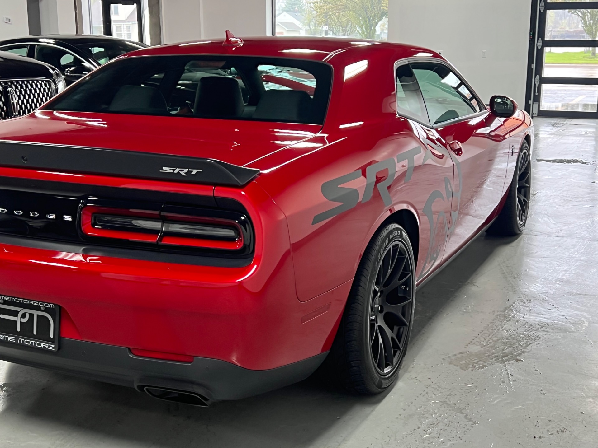 Used 2015 Redline Red Pearl Coat Dodge Challenger SRT HELLCAT 2DR COUPE ...