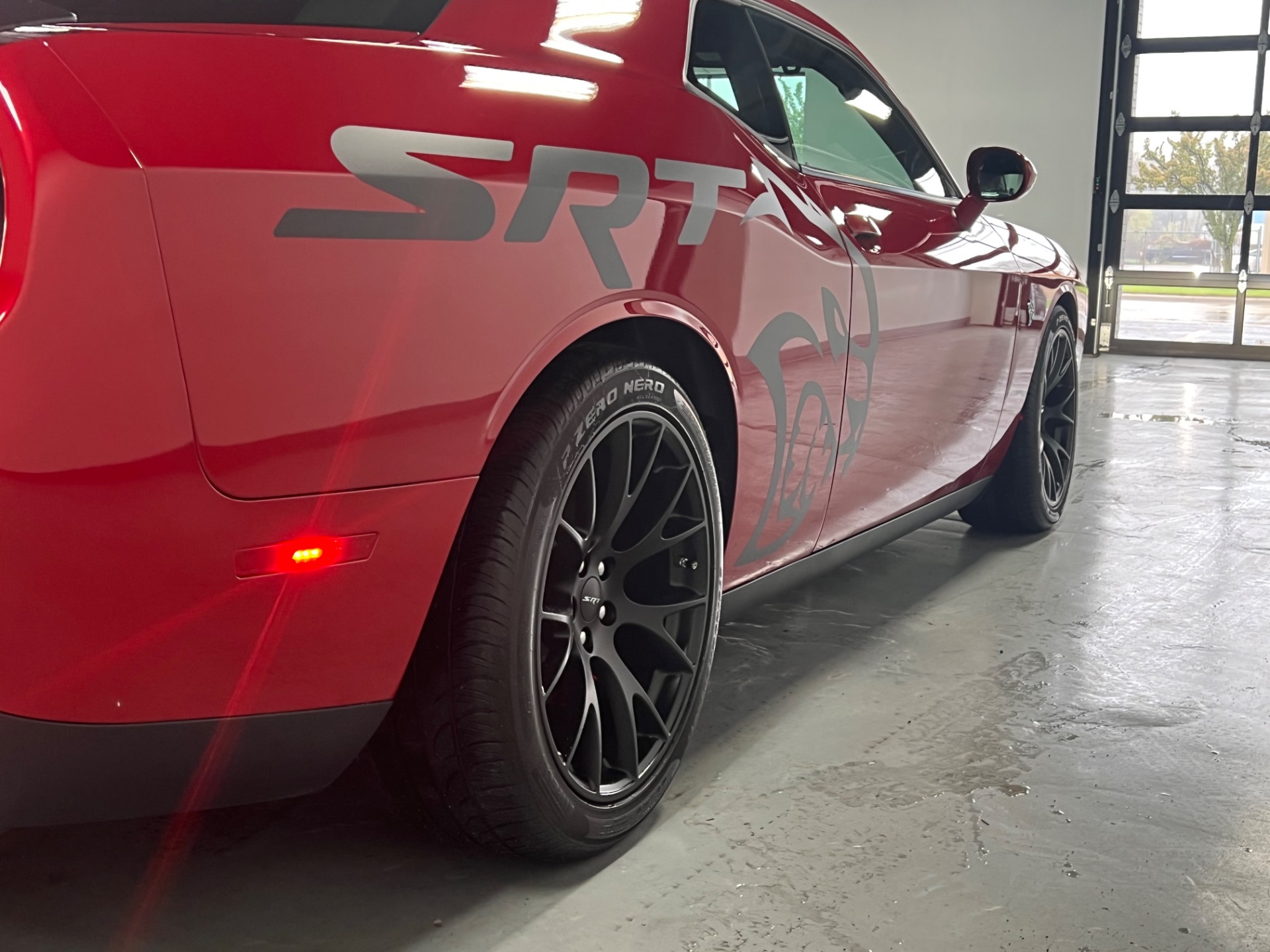 Used 2015 Redline Red Pearl Coat Dodge Challenger SRT HELLCAT 2DR COUPE ...