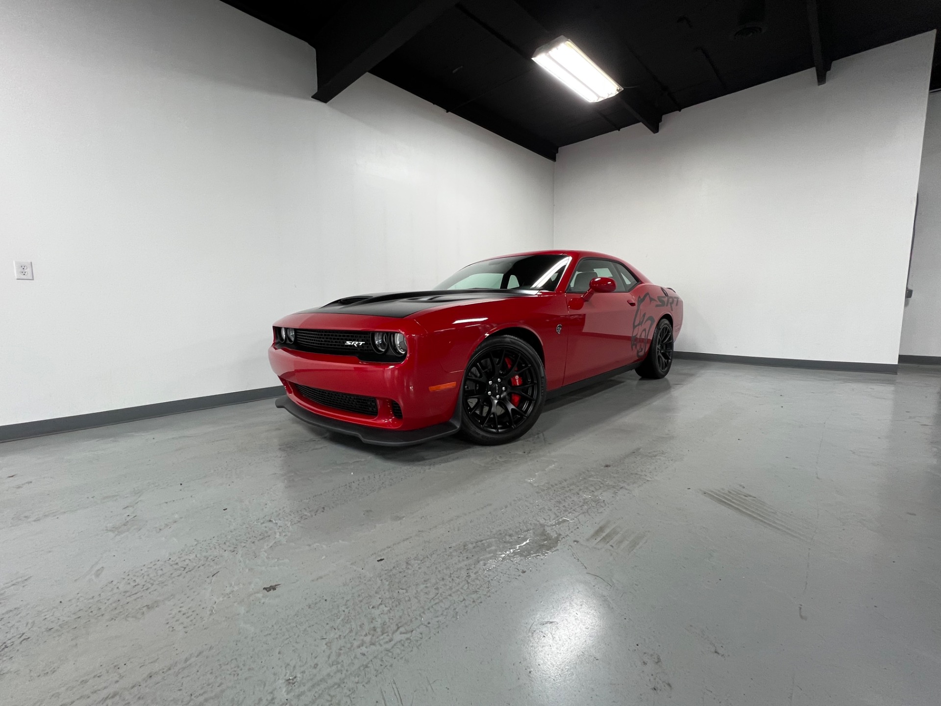 Used 2015 Redline Red Pearl Coat Dodge Challenger SRT HELLCAT 2DR COUPE ...