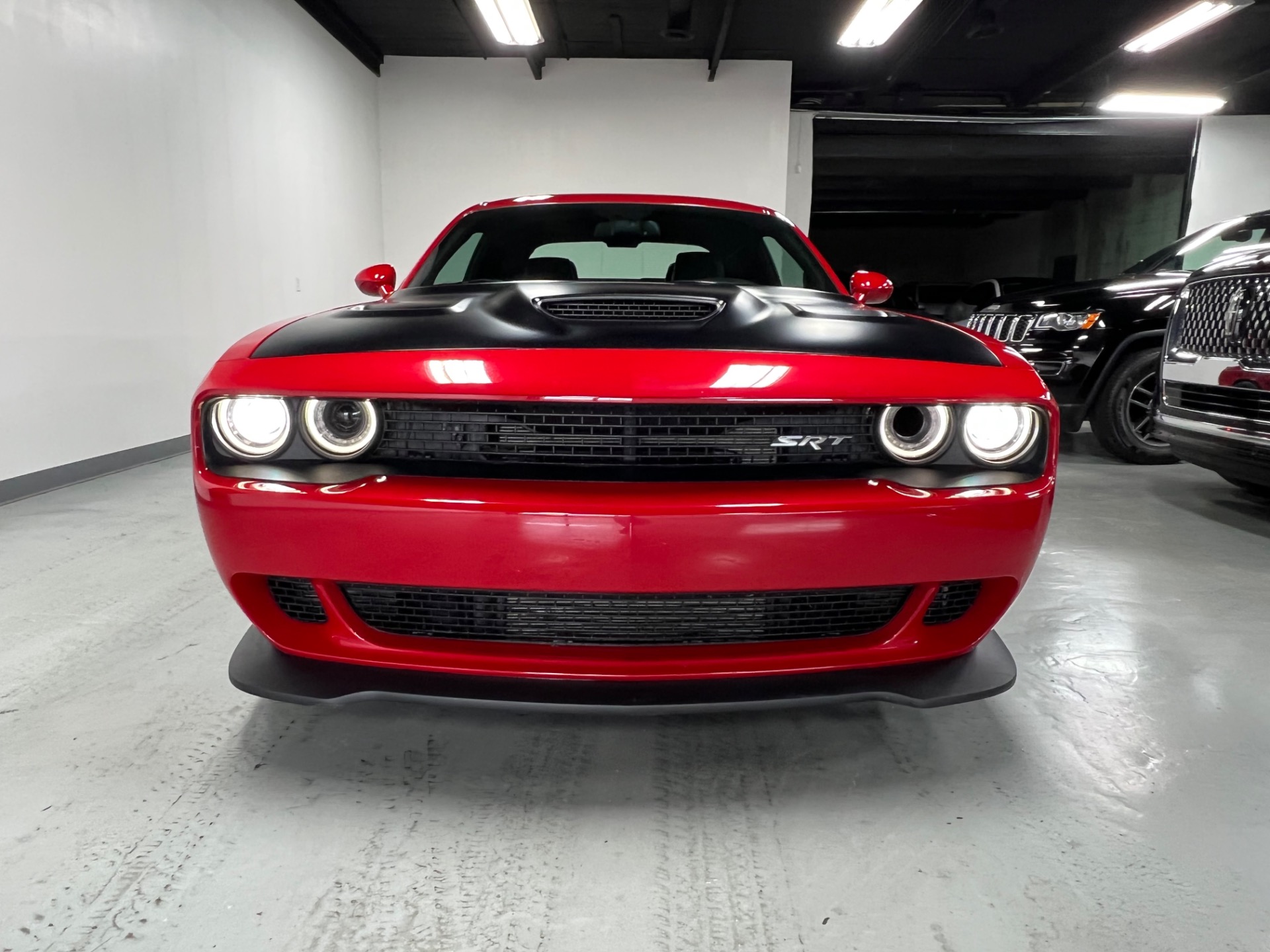 Used 2015 Redline Red Pearl Coat Dodge Challenger SRT HELLCAT 2DR COUPE ...