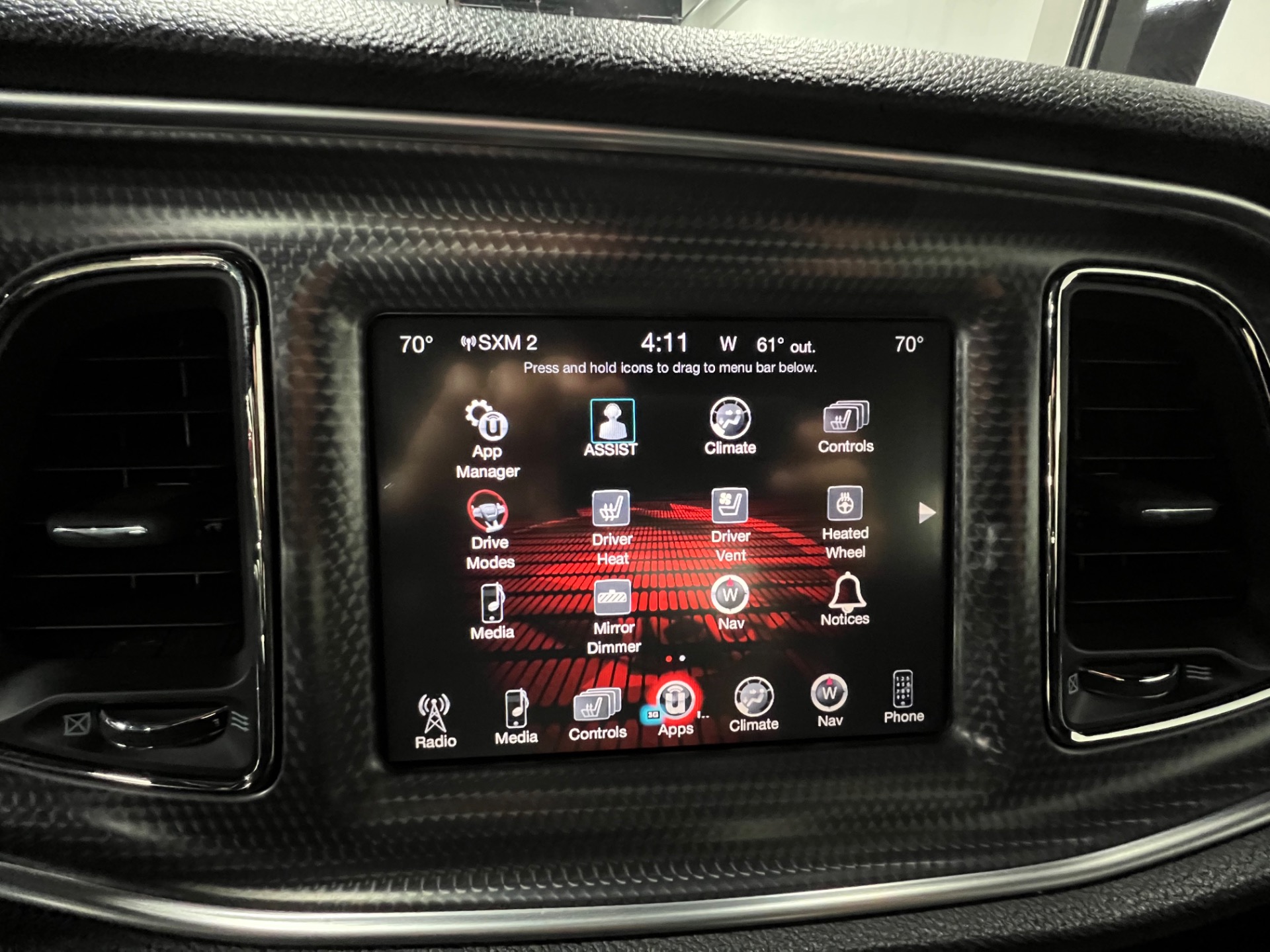 Used 2015 Redline Red Pearl Coat Dodge Challenger SRT HELLCAT 2DR COUPE ...