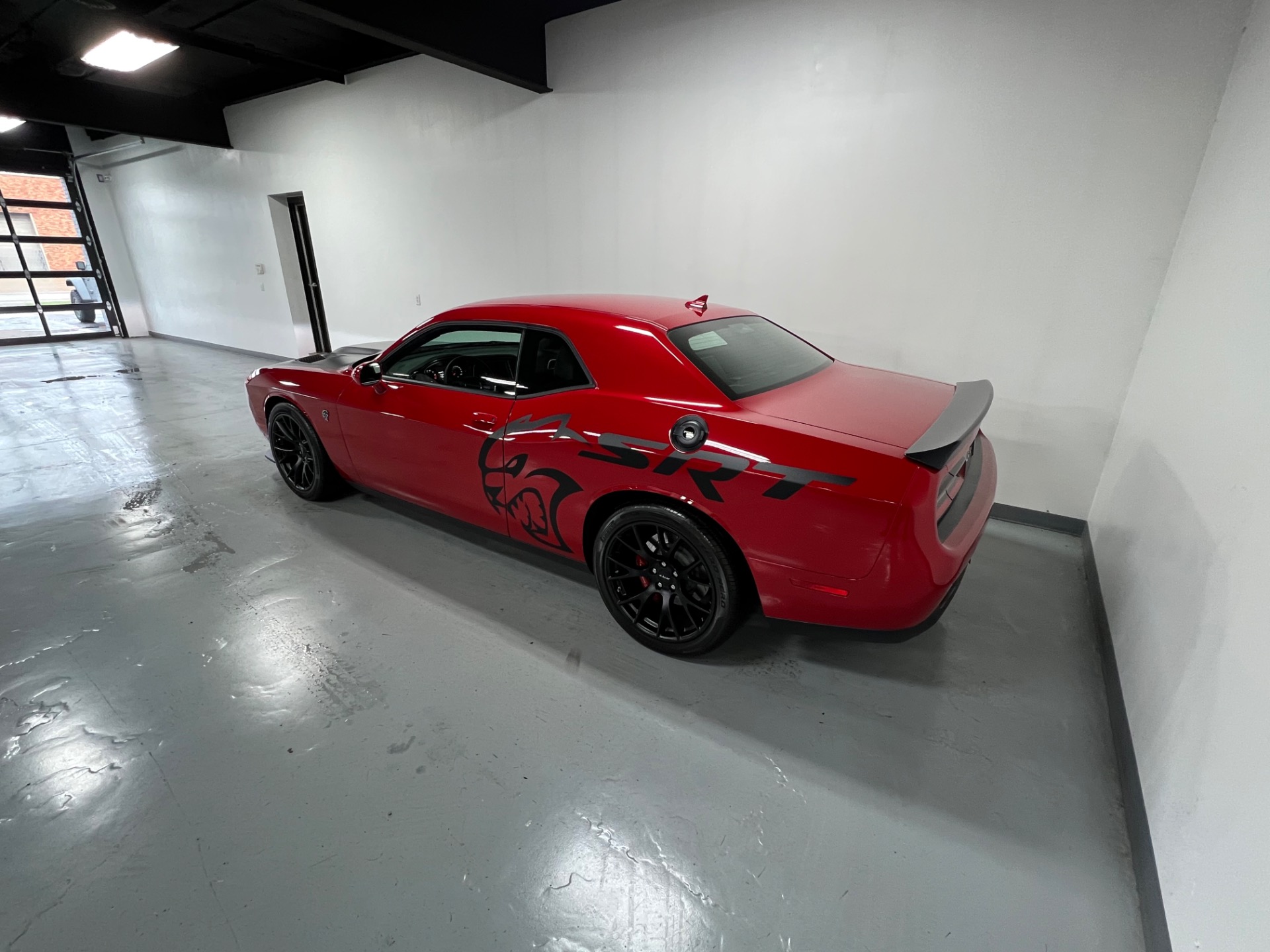 Used 2015 Redline Red Pearl Coat Dodge Challenger SRT HELLCAT 2DR COUPE ...