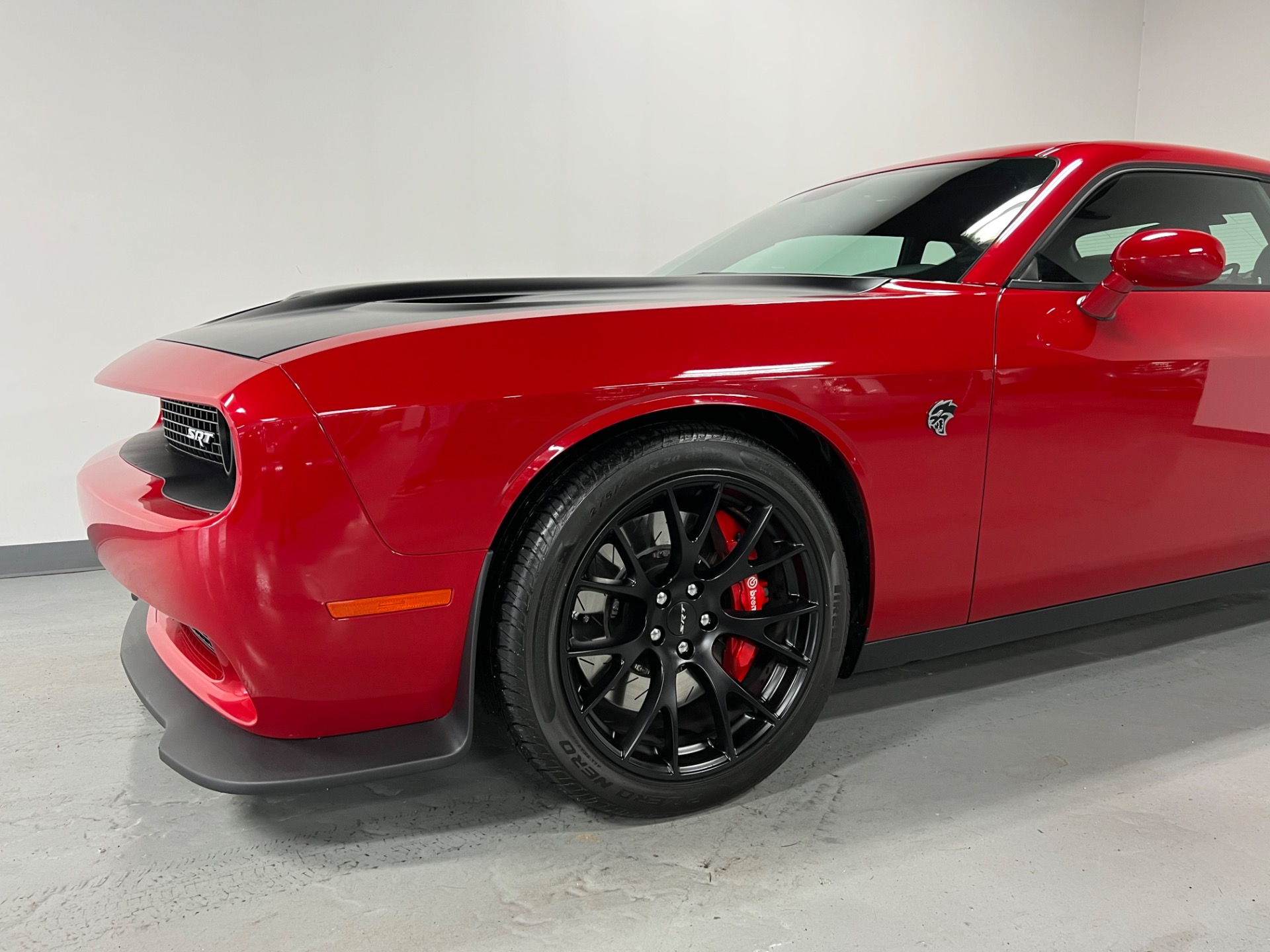 Used 2015 Redline Red Pearl Coat Dodge Challenger SRT HELLCAT 2DR COUPE ...