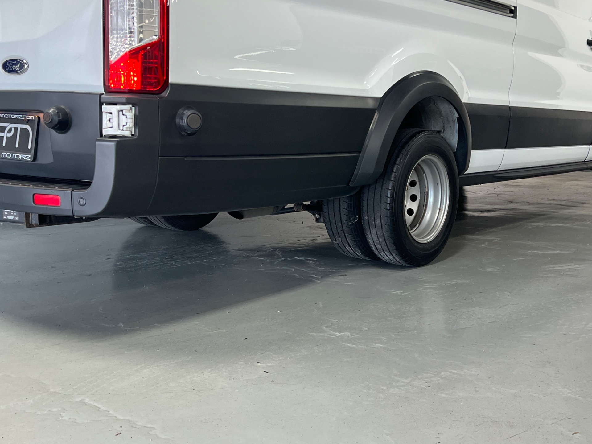 Used 2017 Oxford White Ford Transit Cargo T 350HD DUALLY extended high ...