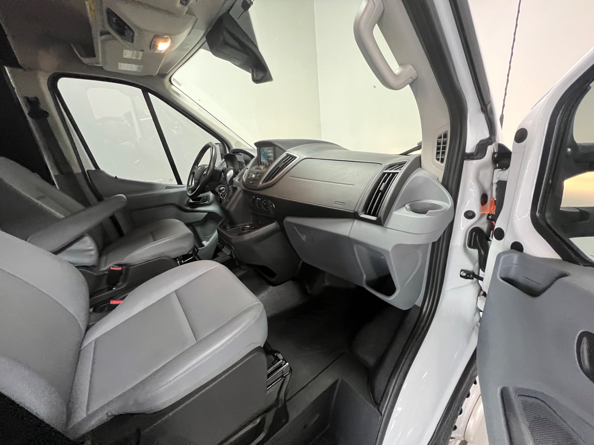 Used 2017 Oxford White Ford Transit Cargo T 350HD DUALLY extended high ...