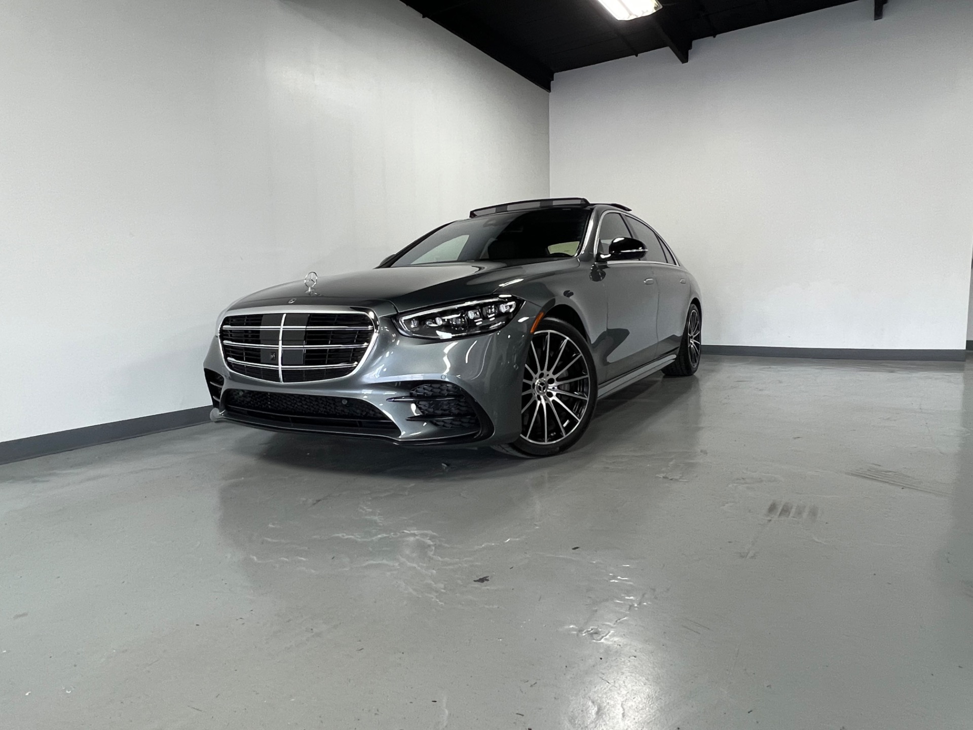 Used 2021 Selenite Grey Metallic Mercedes-Benz S-Class S 580 4MATIC 4DR ...