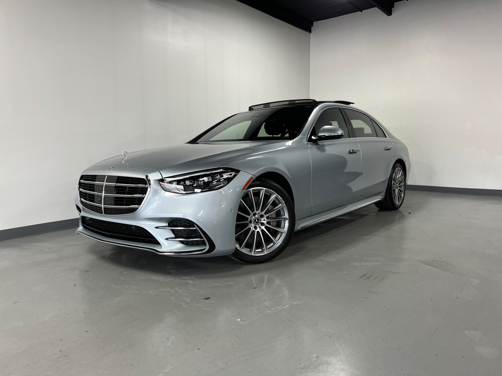 Used 2021 Cirrus Silver Metallic Mercedes-Benz S-Class S 580 4MATIC 4DR ...