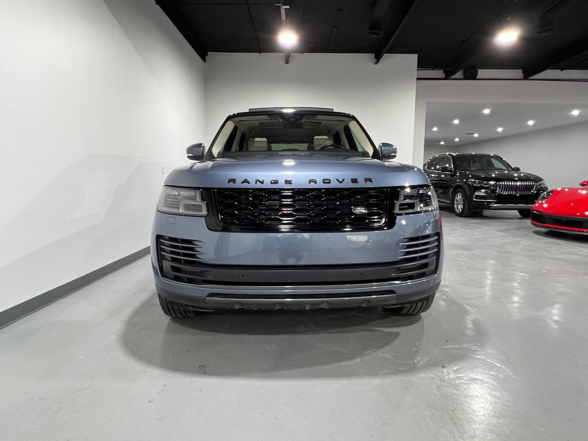 Used 2019 Byron Blue Metallic Land Rover Range Rover AWD For Sale (Sold ...