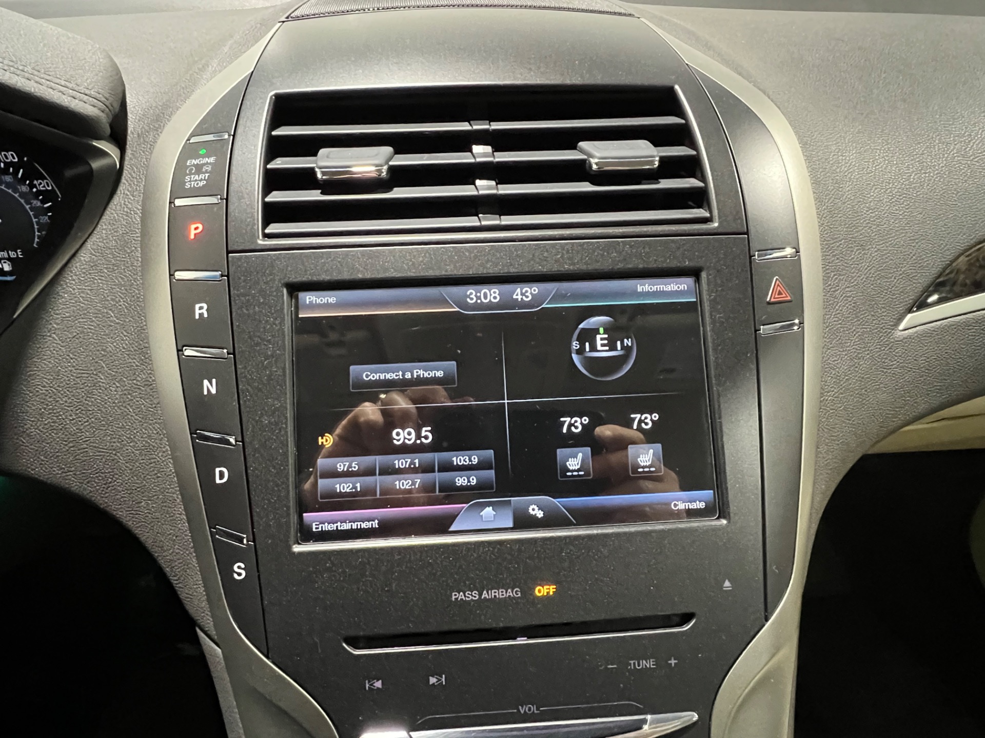 Used 2015 Bronze Fire Metallic Tinted Clearcoat Lincoln MKZ 4DR SEDAN ...