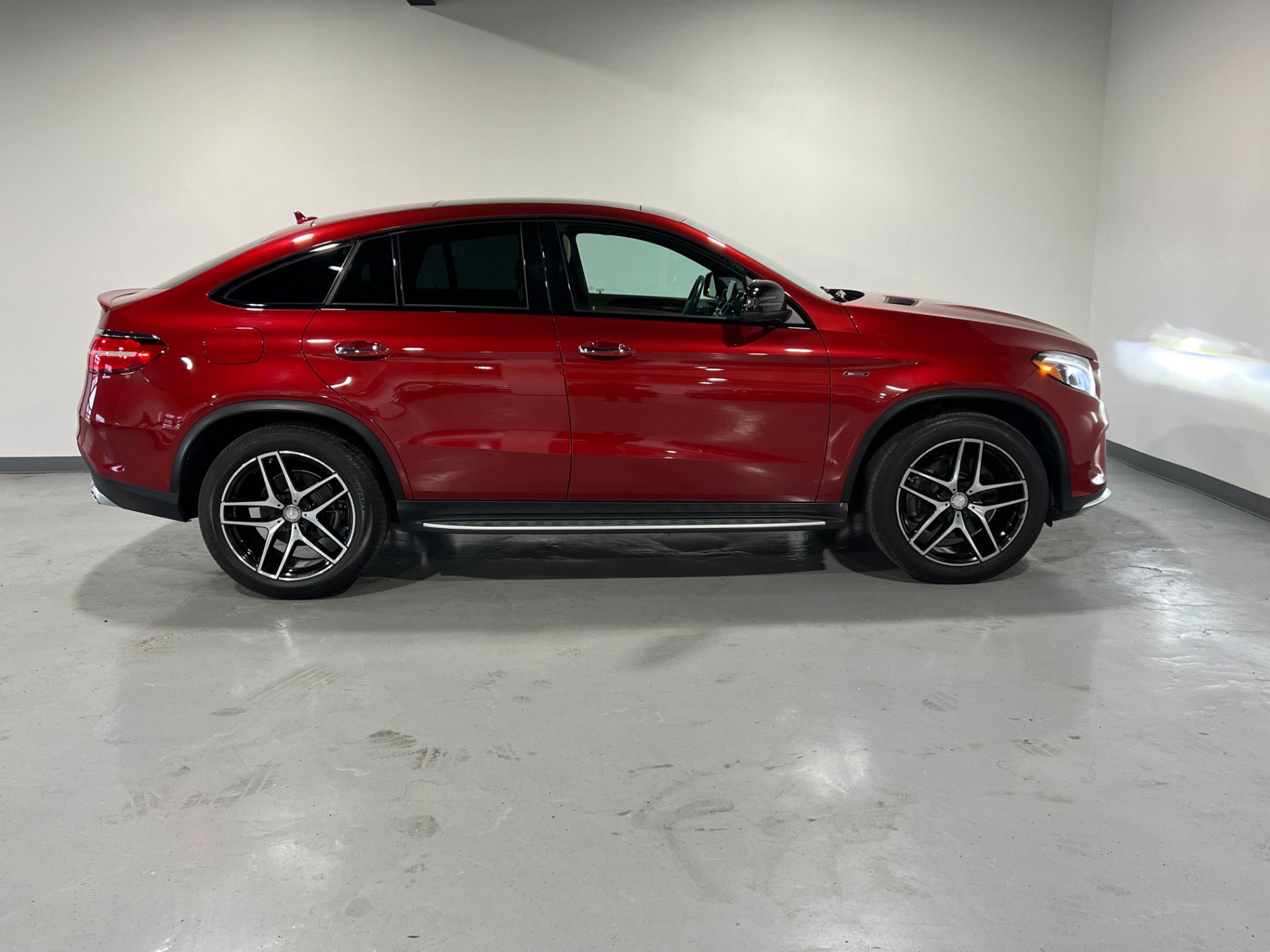 Used 2016 designo Cardinal Red Metallic Mercedes-Benz GLE 450 AMG ...