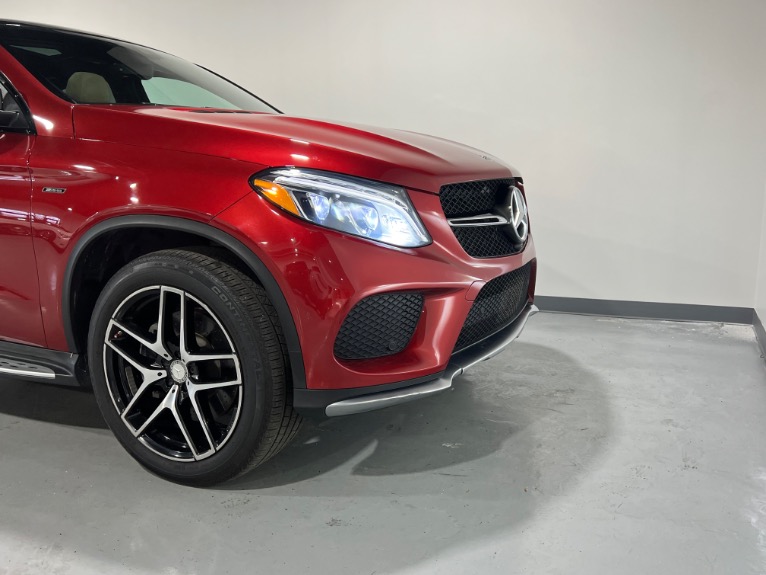 Used 2016 designo Cardinal Red Metallic Mercedes-Benz GLE 450 AMG ...