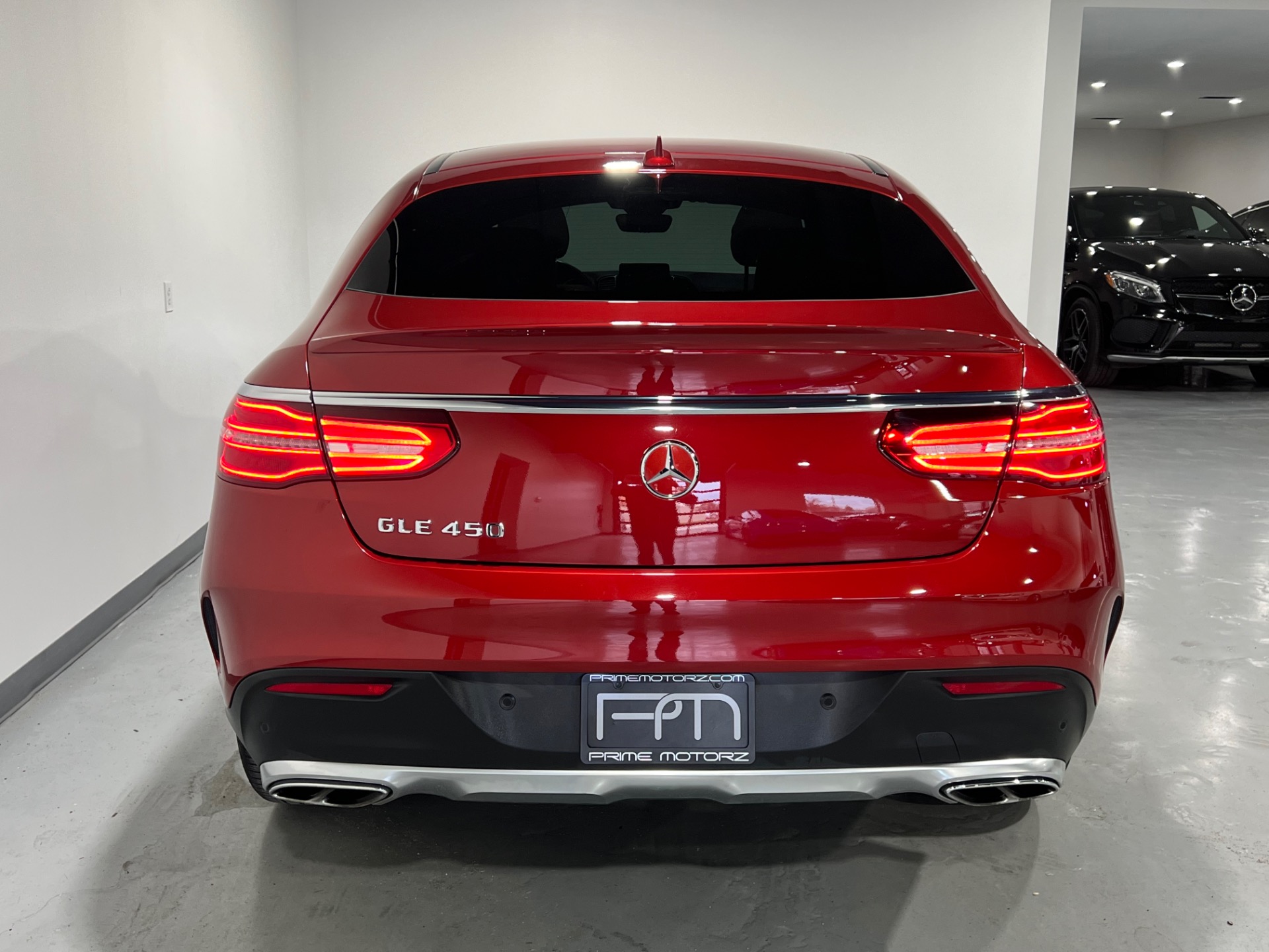 Used 2016 designo Cardinal Red Metallic Mercedes-Benz GLE 450 AMG ...
