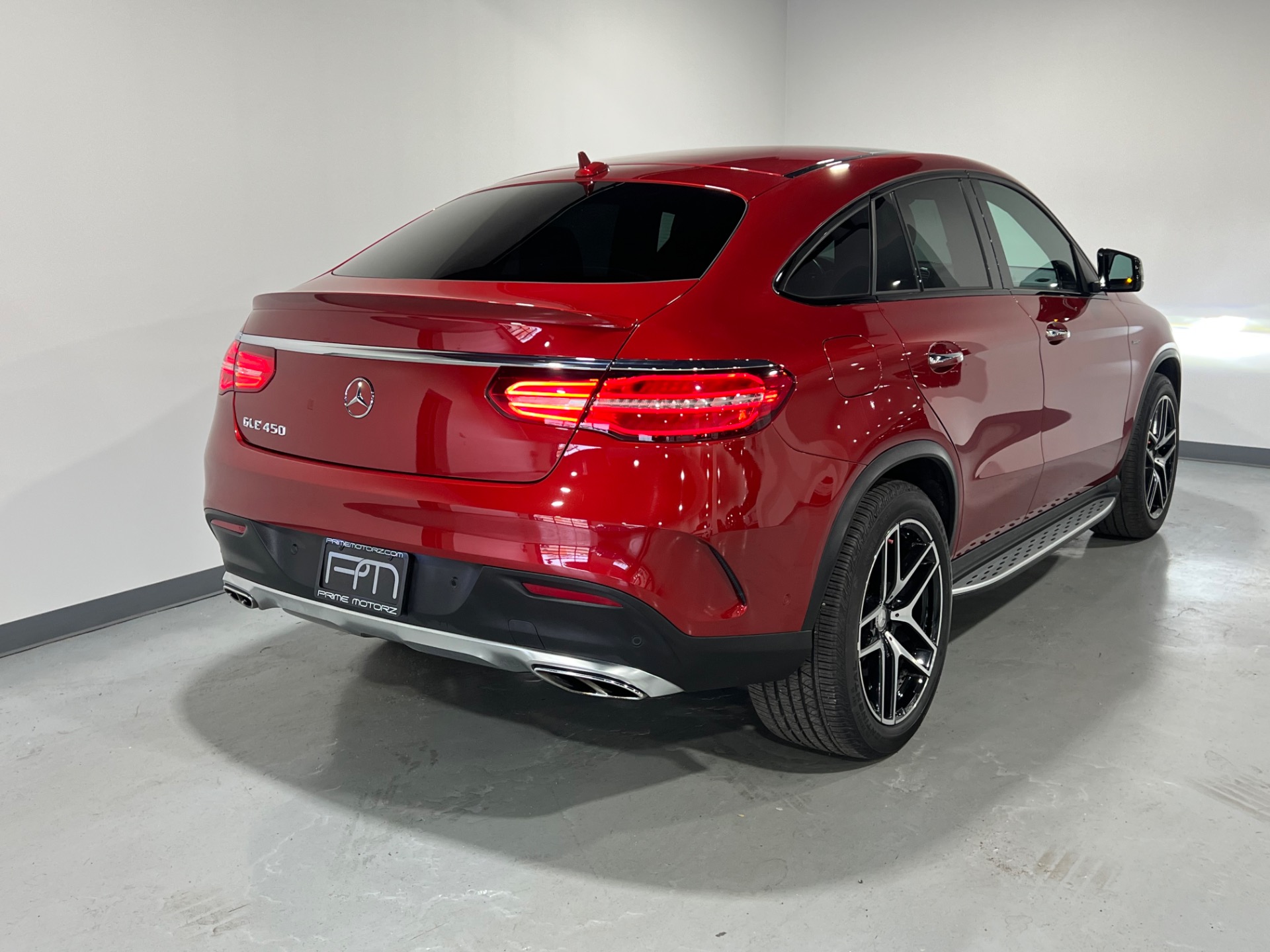 Used 2016 designo Cardinal Red Metallic Mercedes-Benz GLE 450 AMG ...