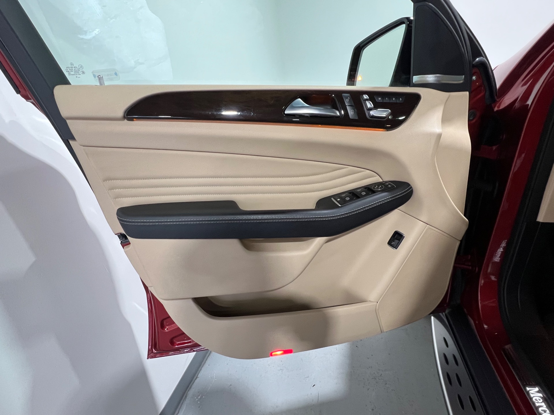 Used 2016 designo Cardinal Red Metallic Mercedes-Benz GLE 450 AMG ...