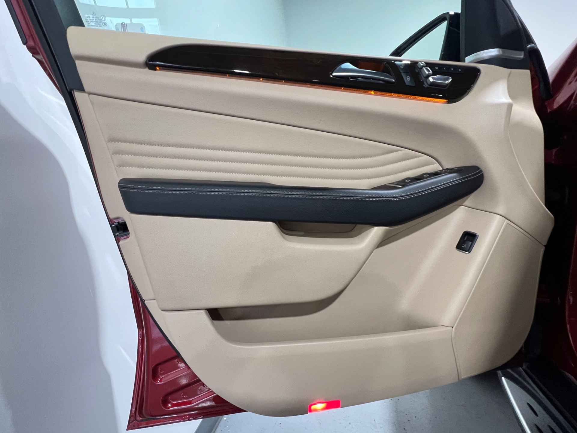 Used 2016 designo Cardinal Red Metallic Mercedes-Benz GLE 450 AMG ...
