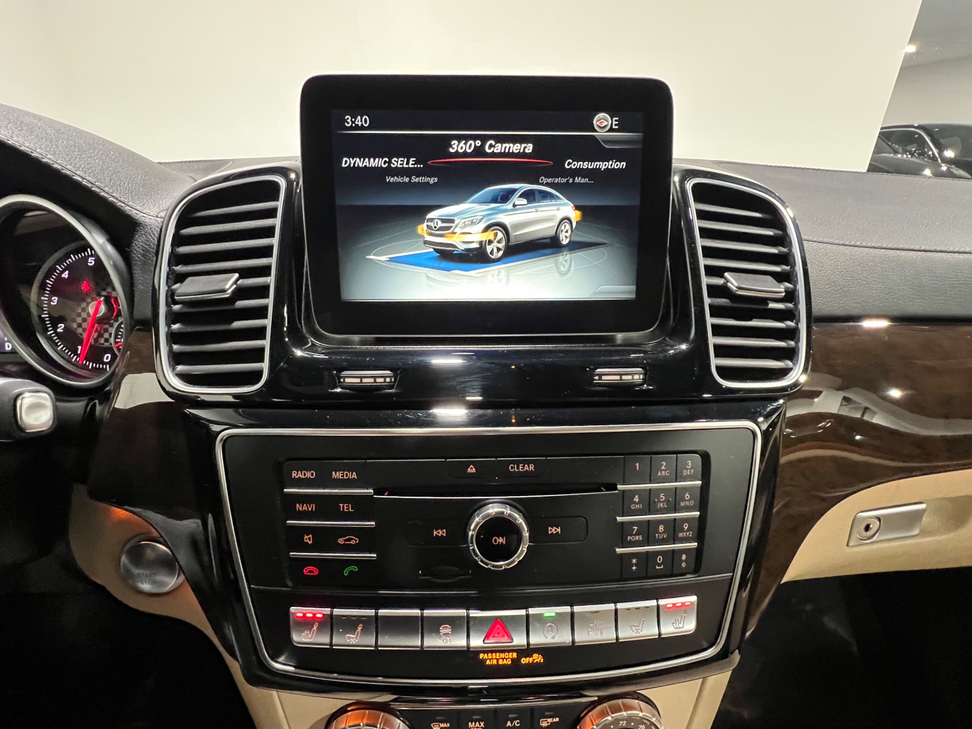 Used 2016 designo Cardinal Red Metallic Mercedes-Benz GLE 450 AMG ...
