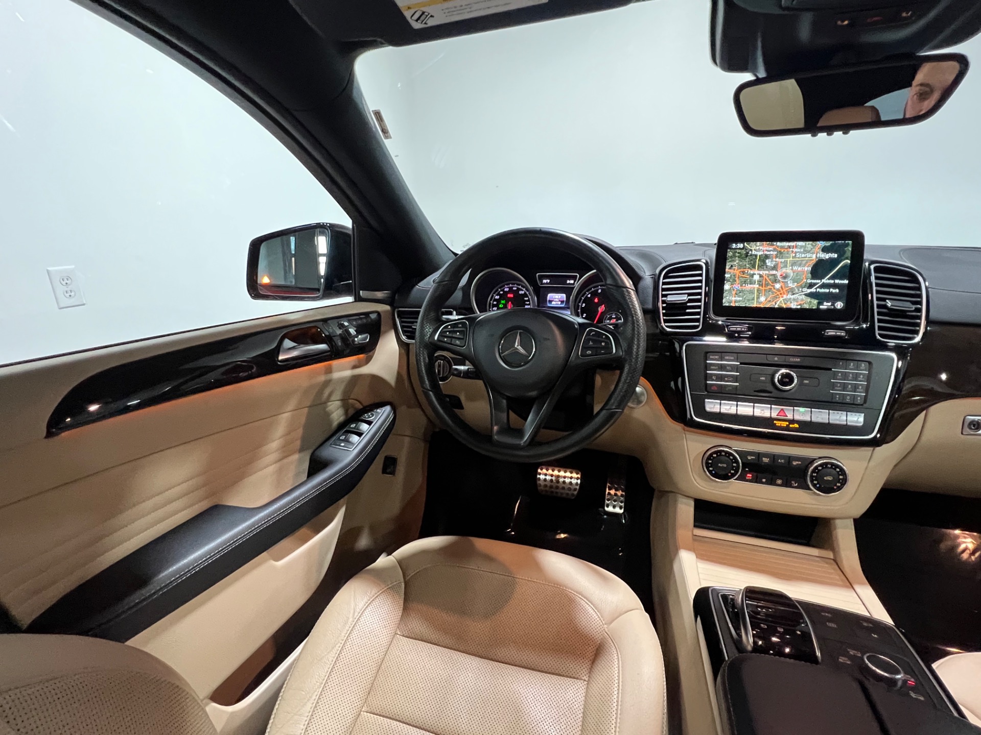 Used 2016 designo Cardinal Red Metallic Mercedes-Benz GLE 450 AMG ...