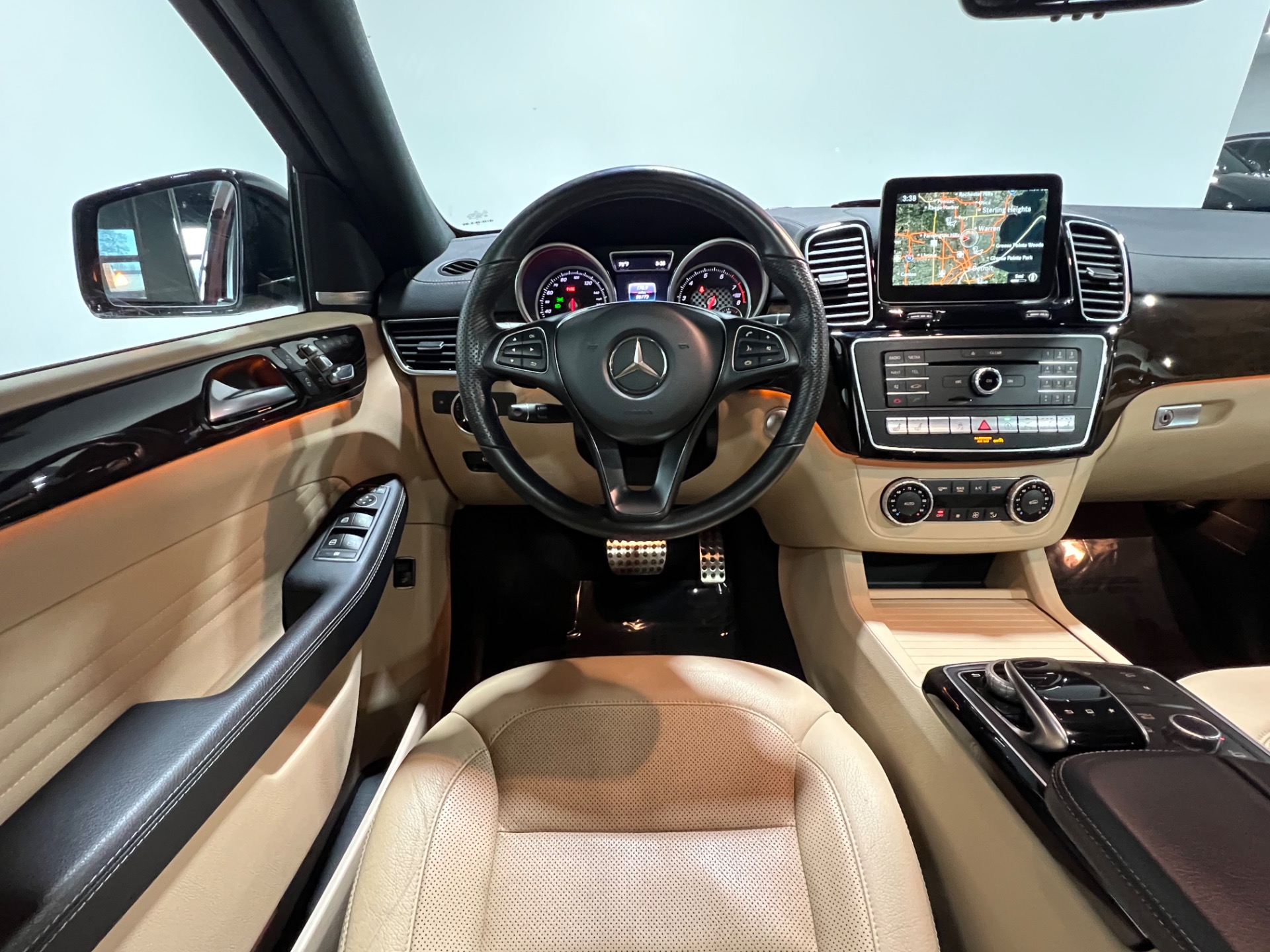 Used 2016 designo Cardinal Red Metallic Mercedes-Benz GLE 450 AMG ...