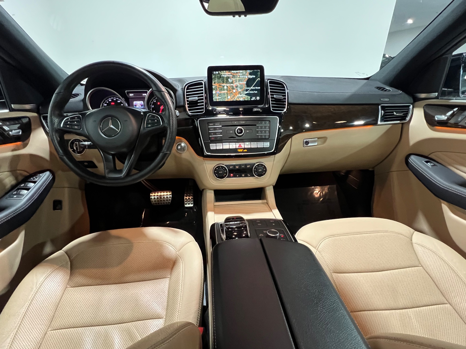 Used 2016 designo Cardinal Red Metallic Mercedes-Benz GLE 450 AMG ...