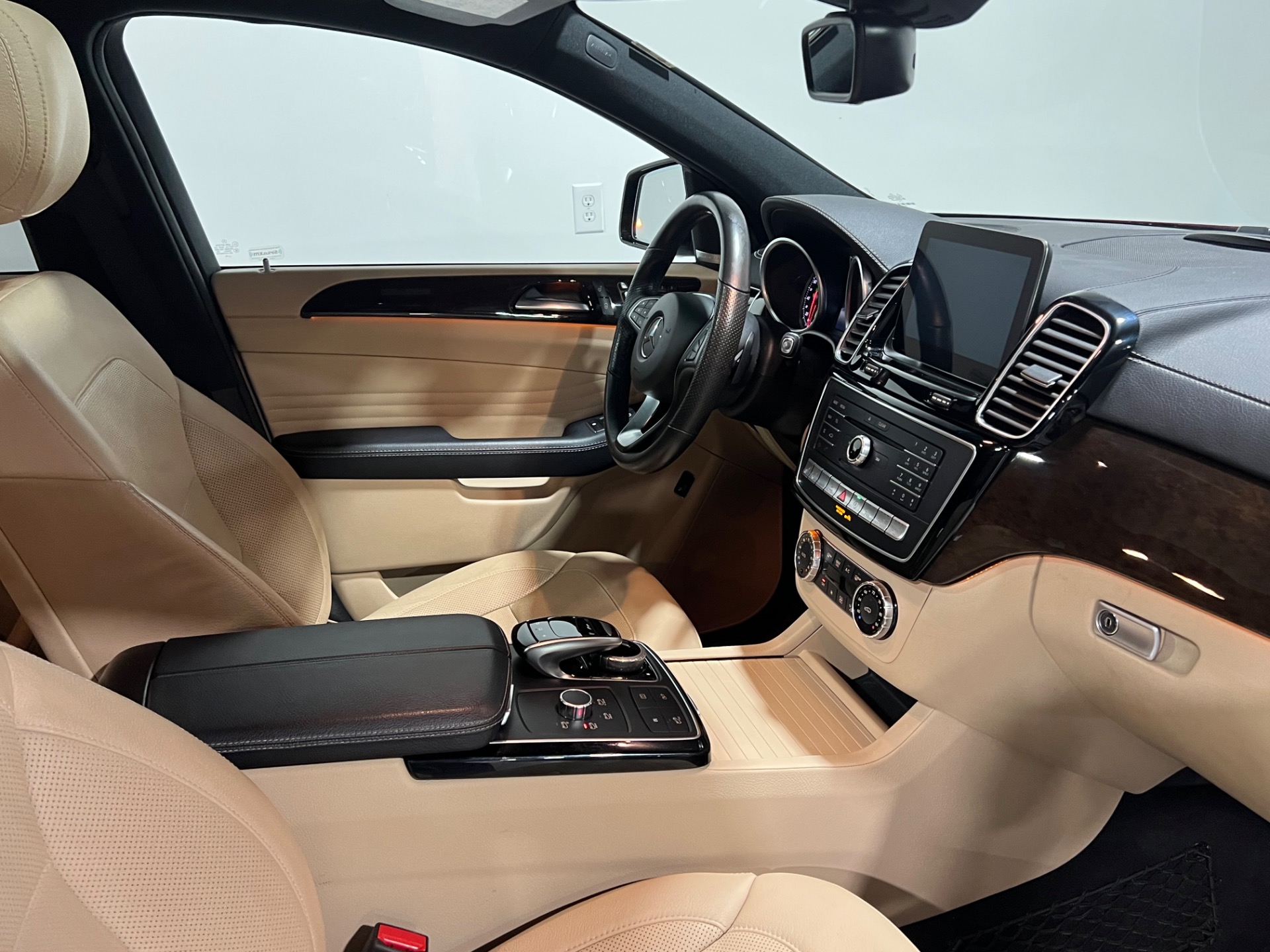 Used 2016 designo Cardinal Red Metallic Mercedes-Benz GLE 450 AMG ...
