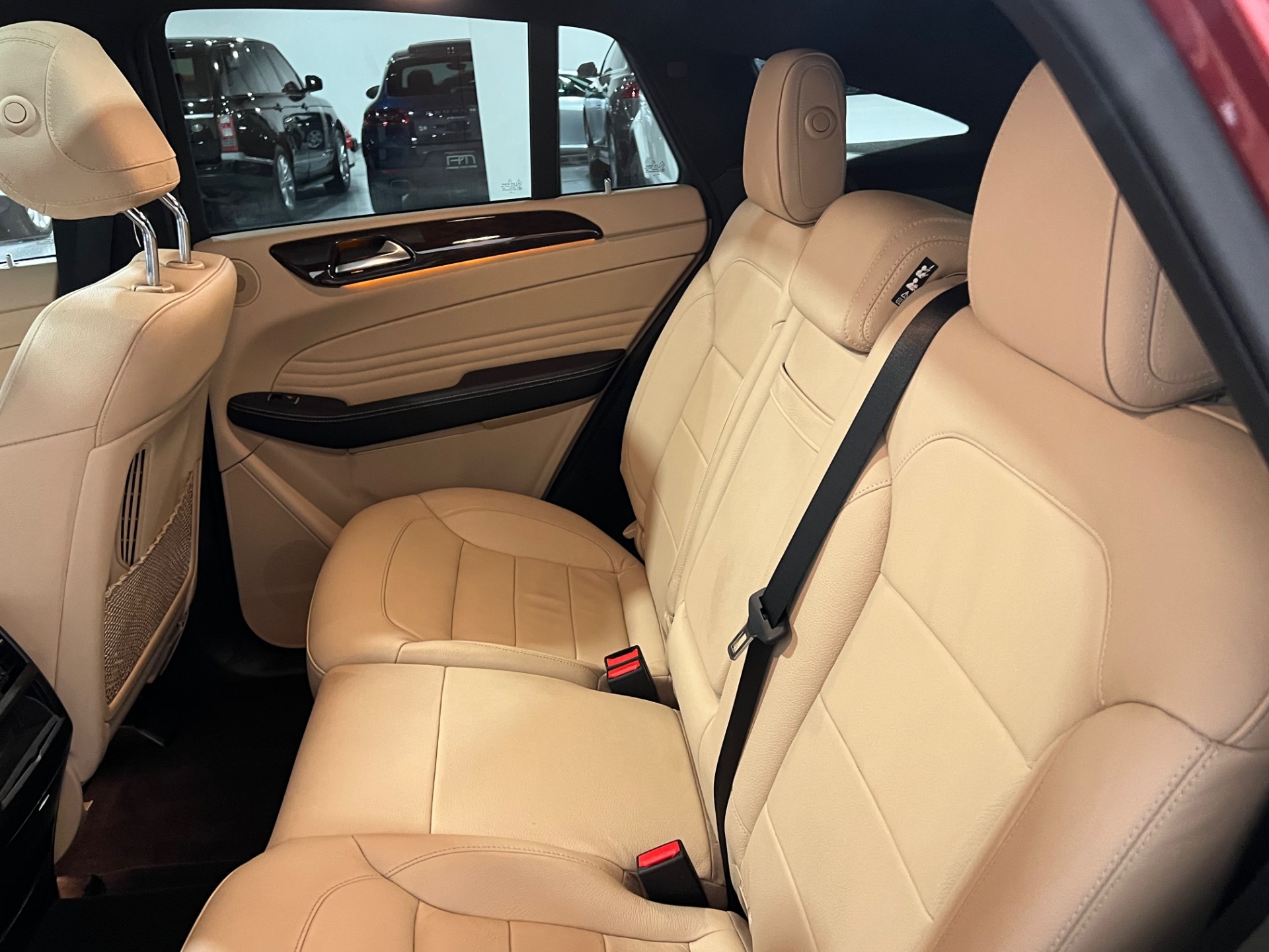 Used 2016 designo Cardinal Red Metallic Mercedes-Benz GLE 450 AMG ...