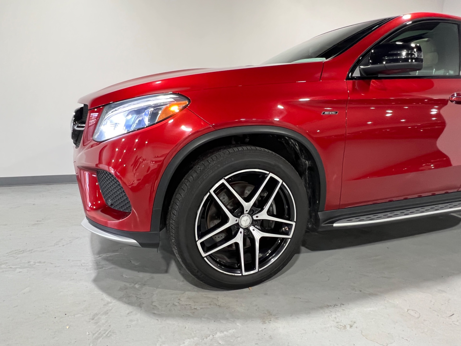 Used 2016 designo Cardinal Red Metallic Mercedes-Benz GLE 450 AMG ...