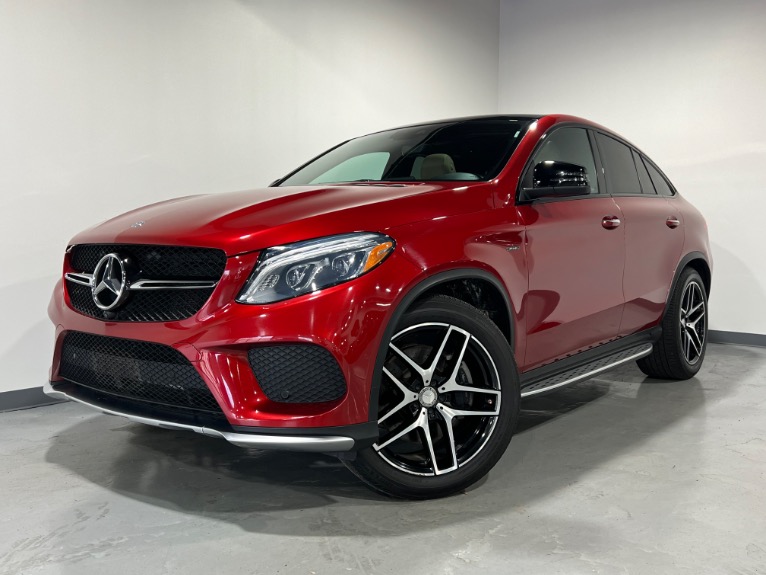 Used 2016 designo Cardinal Red Metallic Mercedes-Benz GLE 450 AMG ...