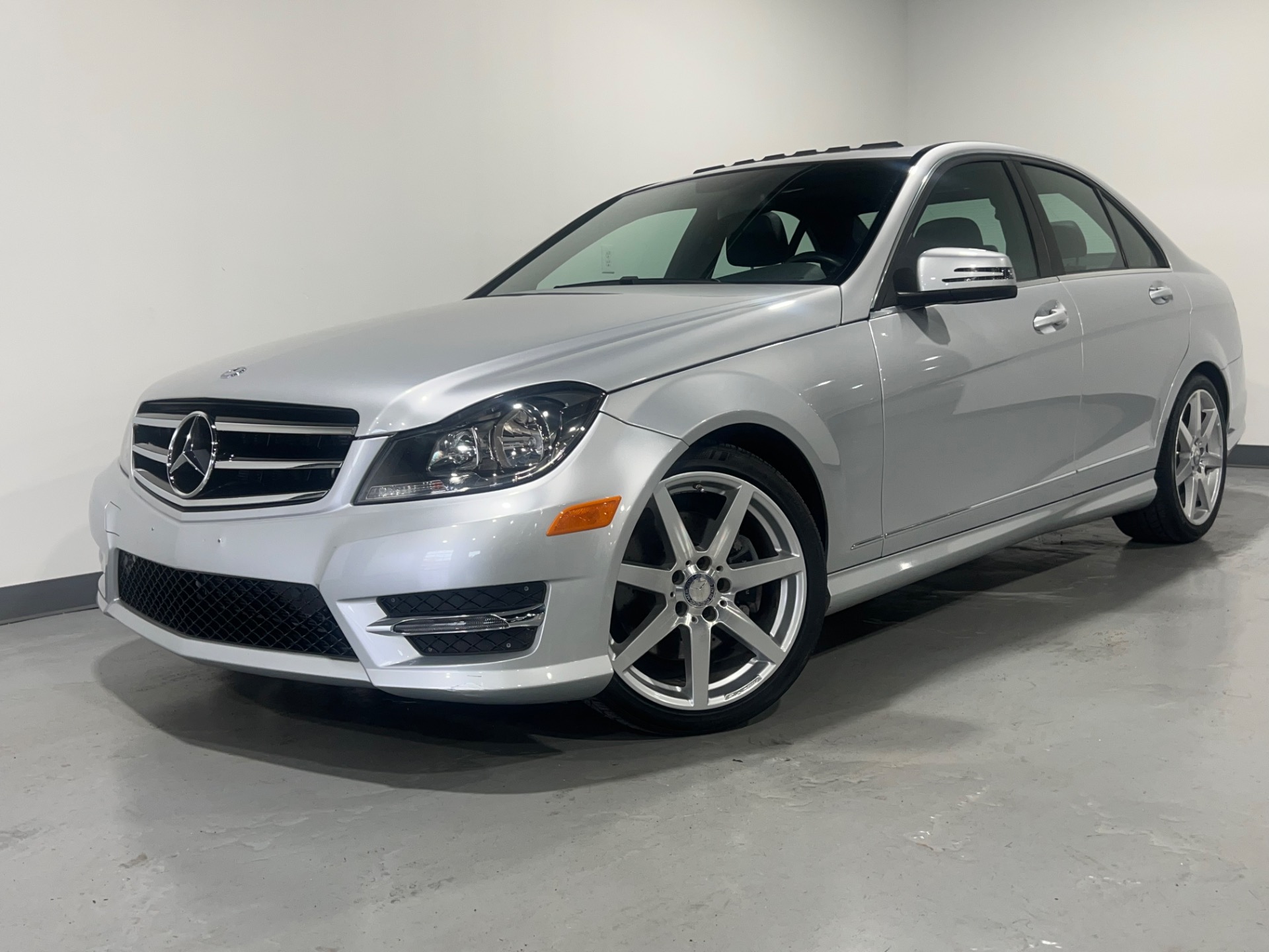 Used 2014 Iridium Silver Metallic Mercedes-Benz C-Class C300 AWD C 300 ...