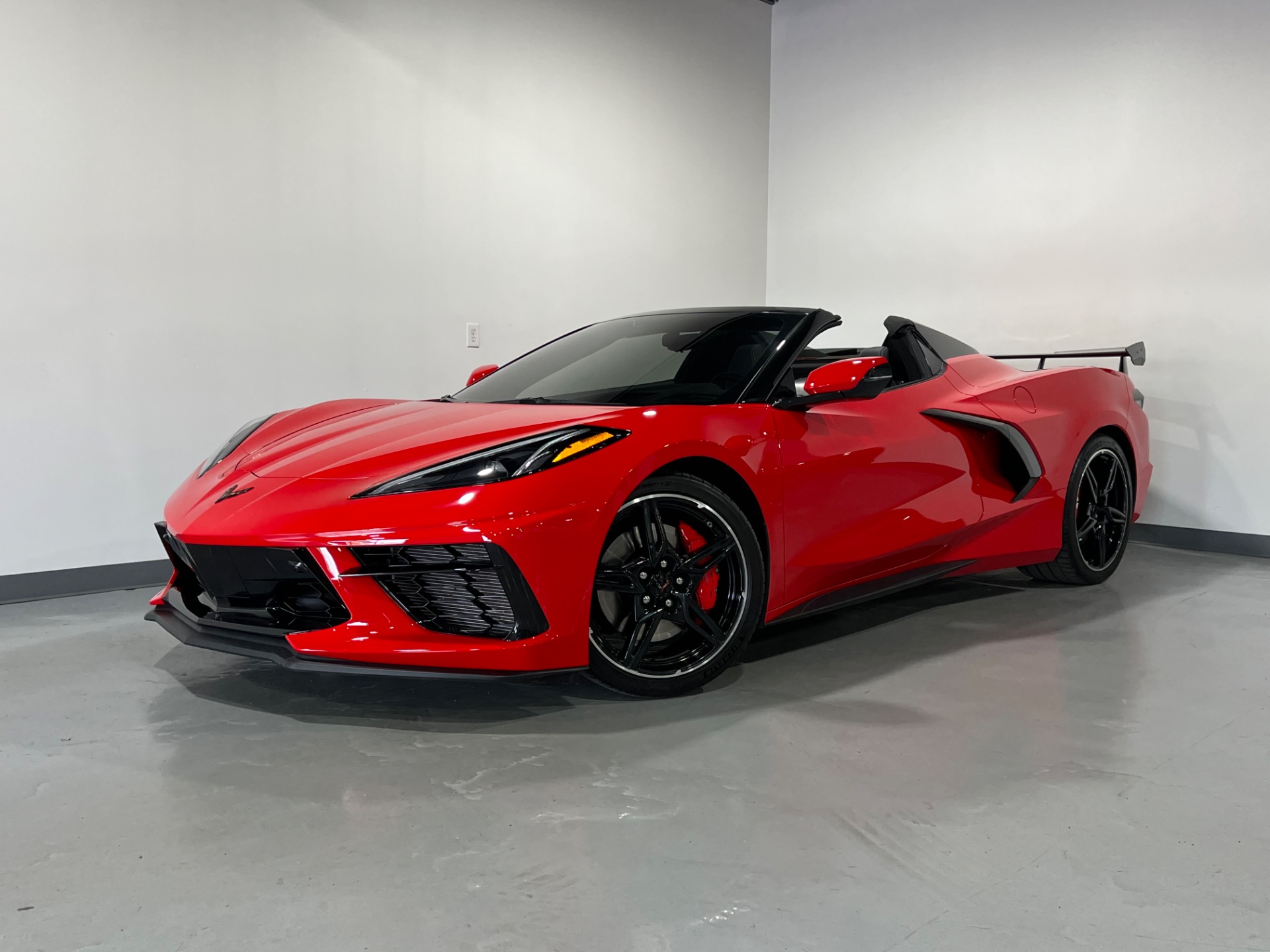 2022 Corvette Convertible Black