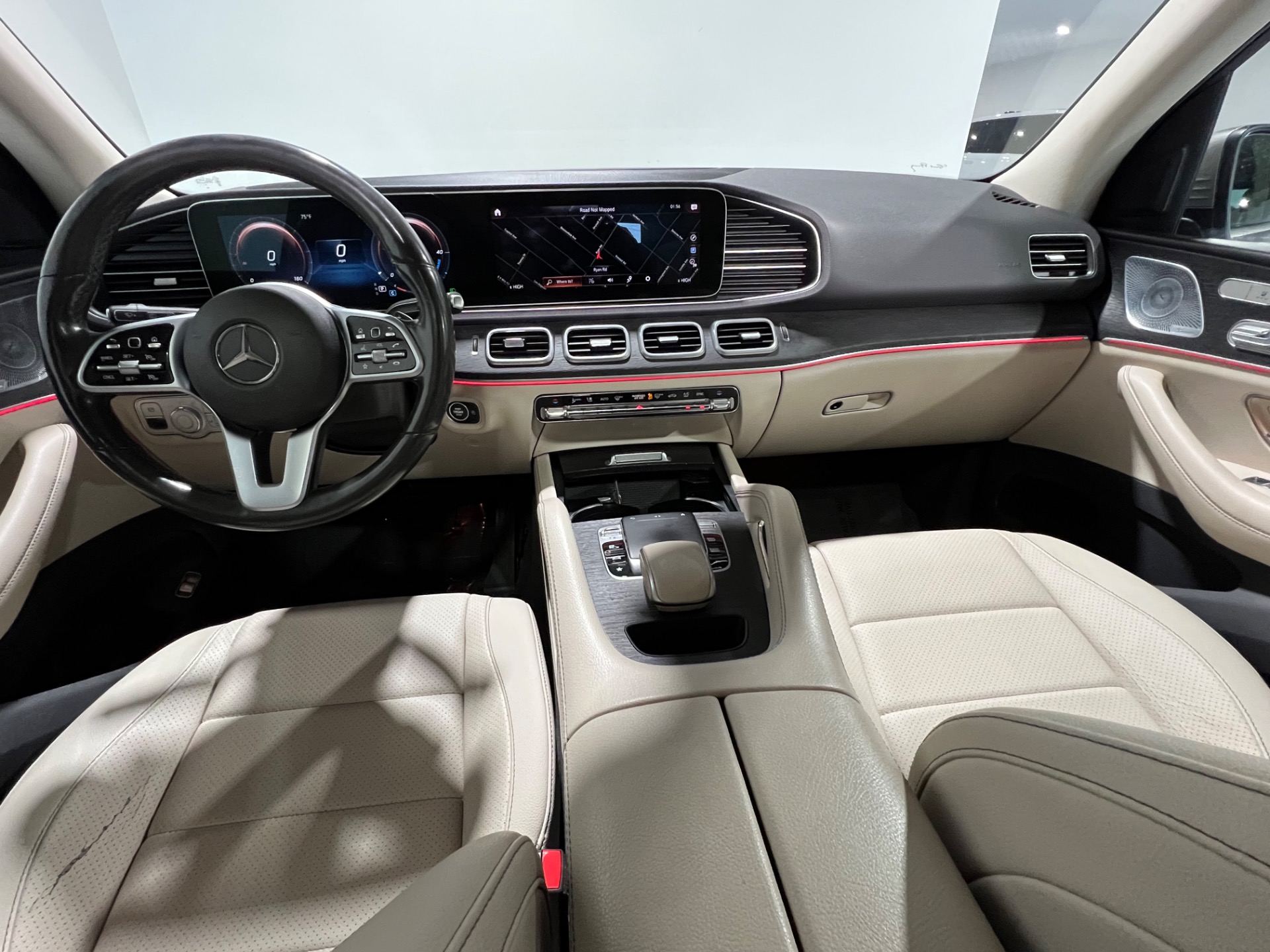 Used 2020 Mojave Silver Metallic Mercedes-Benz GLE 350 3rd row seating ...