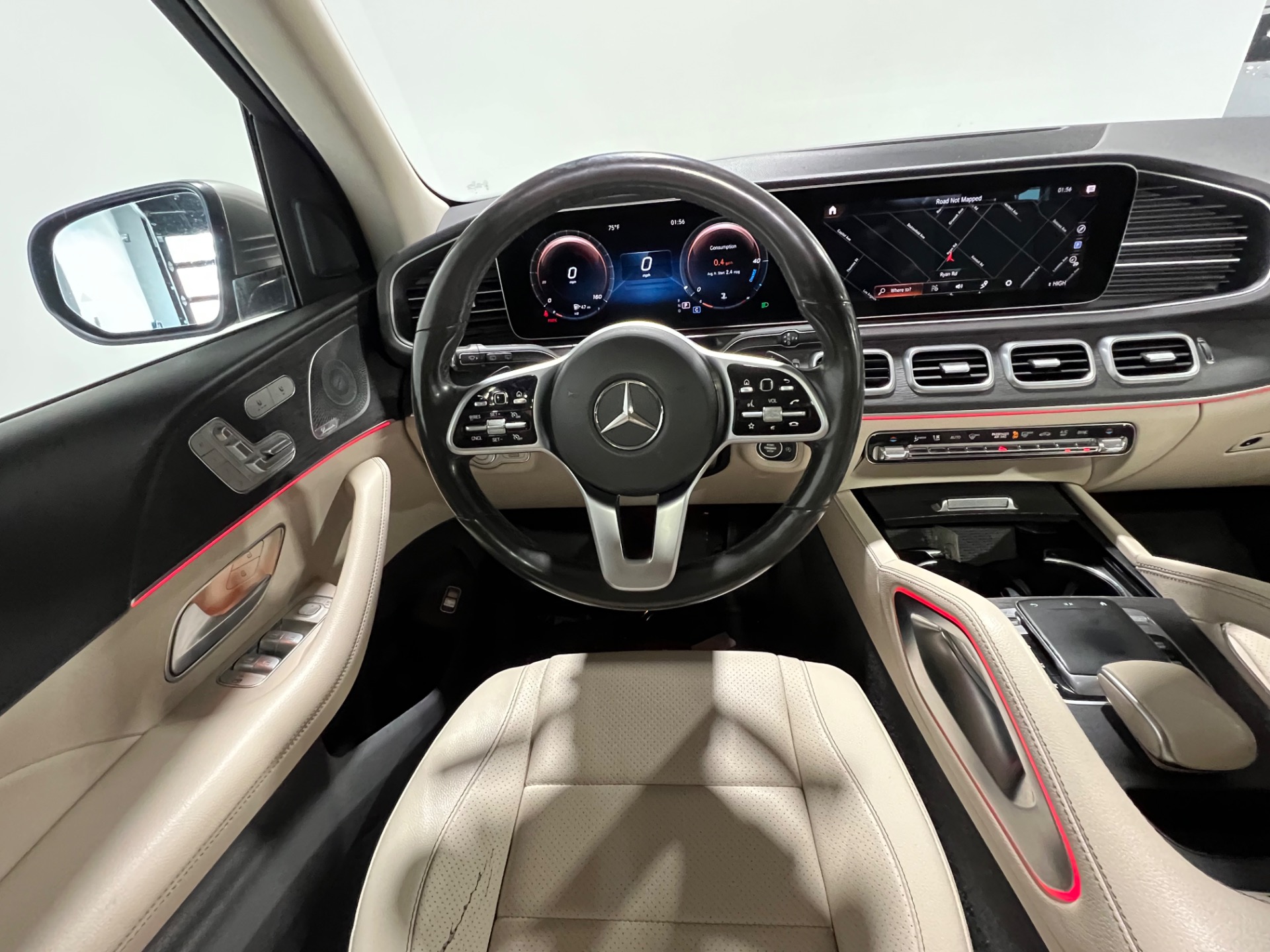Used 2020 Mojave Silver Metallic Mercedes-Benz GLE 350 3rd row seating ...