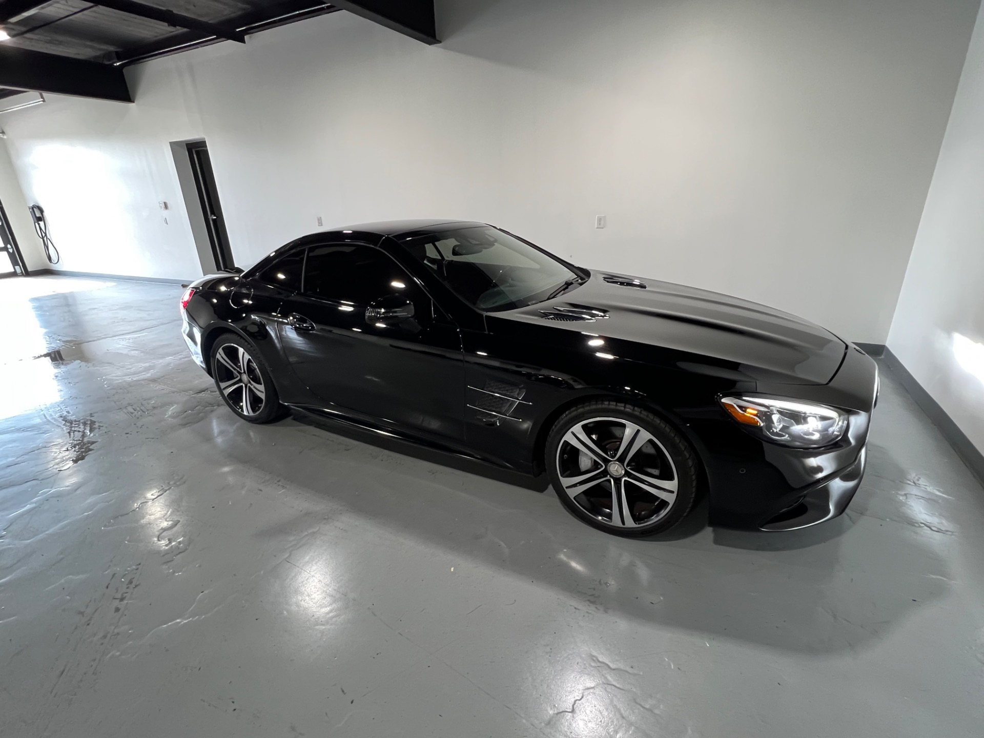 Used 2017 Obsidian Black Metallic Mercedes-Benz SL-Class sl450 SL 450 For Sale (Sold) | Prime ...
