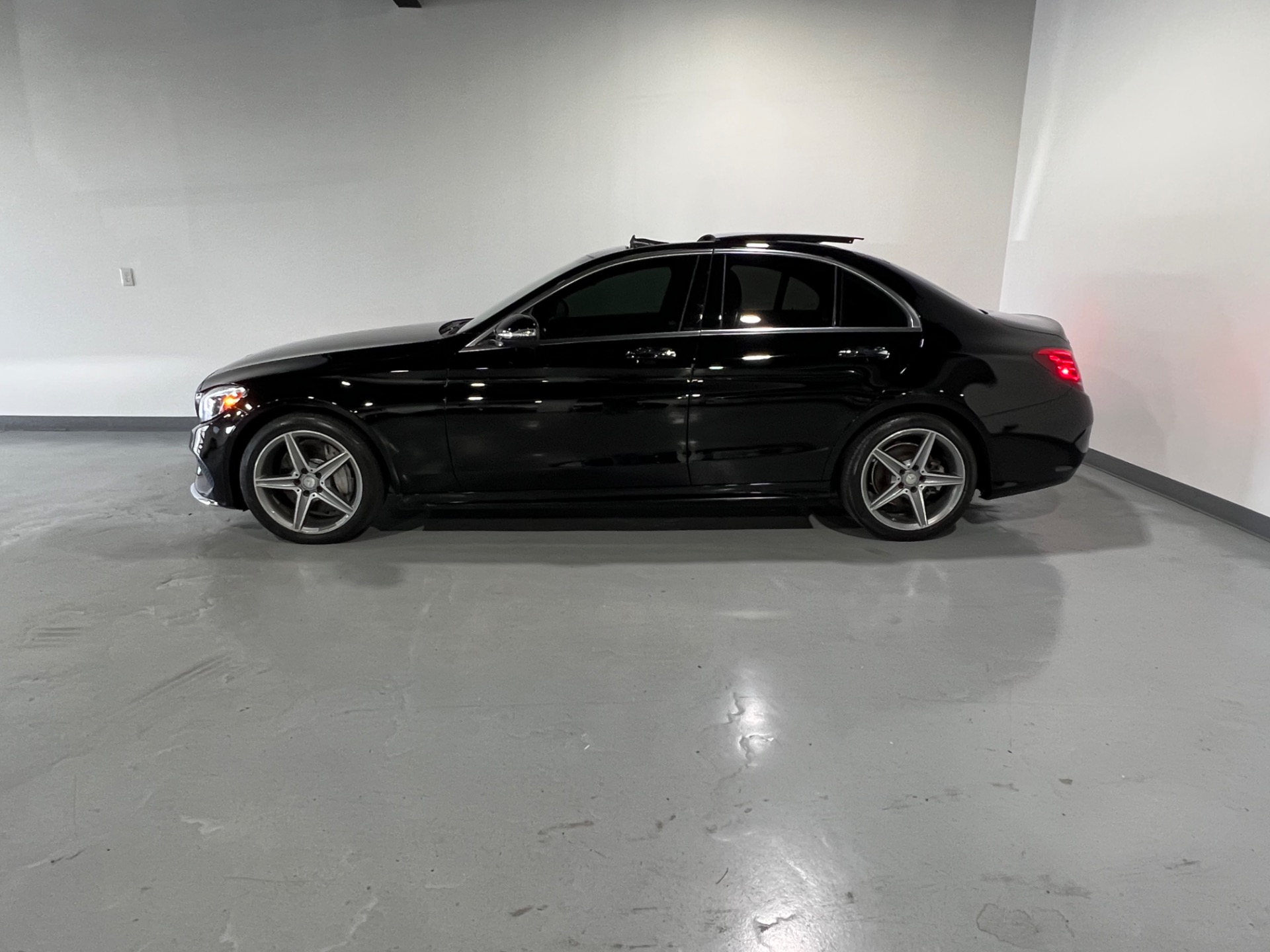 Used 2015 Black Mercedes-Benz C-Class C300 4MATIC 4DR AWD C 300 4MATIC ...