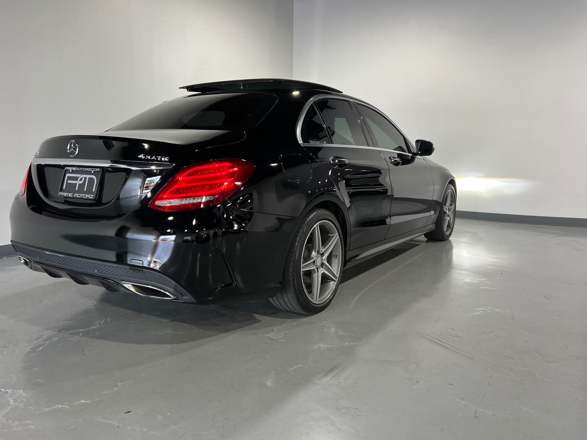 Used 2015 Black Mercedes-Benz C-Class C300 4MATIC 4DR AWD C 300 4MATIC ...