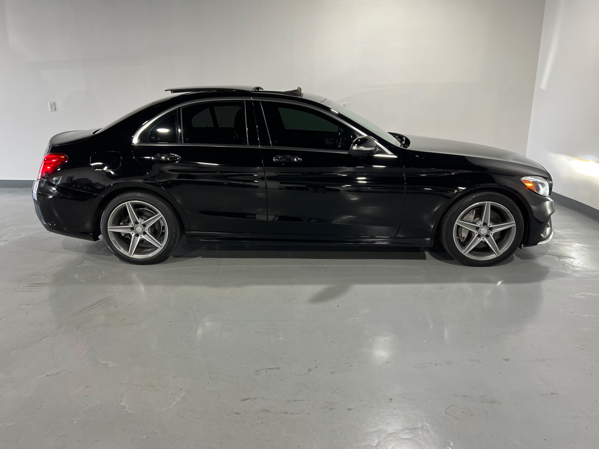 Used 2015 Black Mercedes-Benz C-Class C300 4MATIC 4DR AWD C 300 4MATIC ...