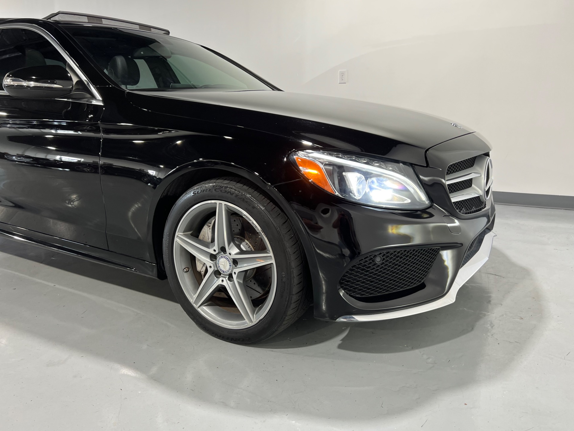 Used 2015 Black Mercedes-Benz C-Class C300 4MATIC 4DR AWD C 300 4MATIC ...