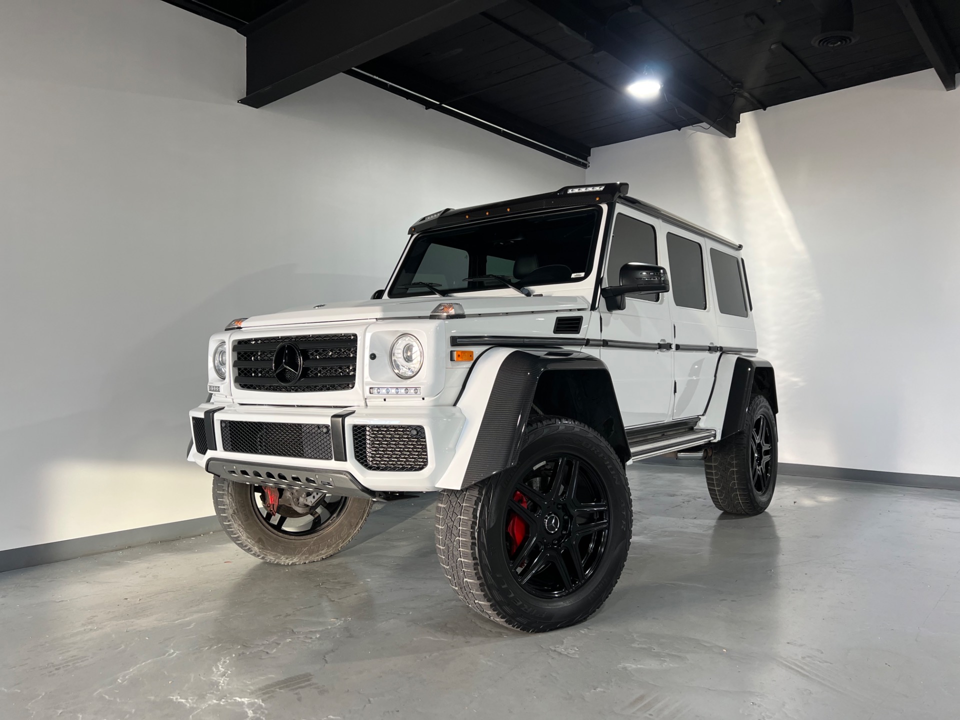 Used 2018 Polar White Mercedes-Benz G-Class G550 SQUARED 4X4 G 550 4x4 Squared For Sale (Sold ...