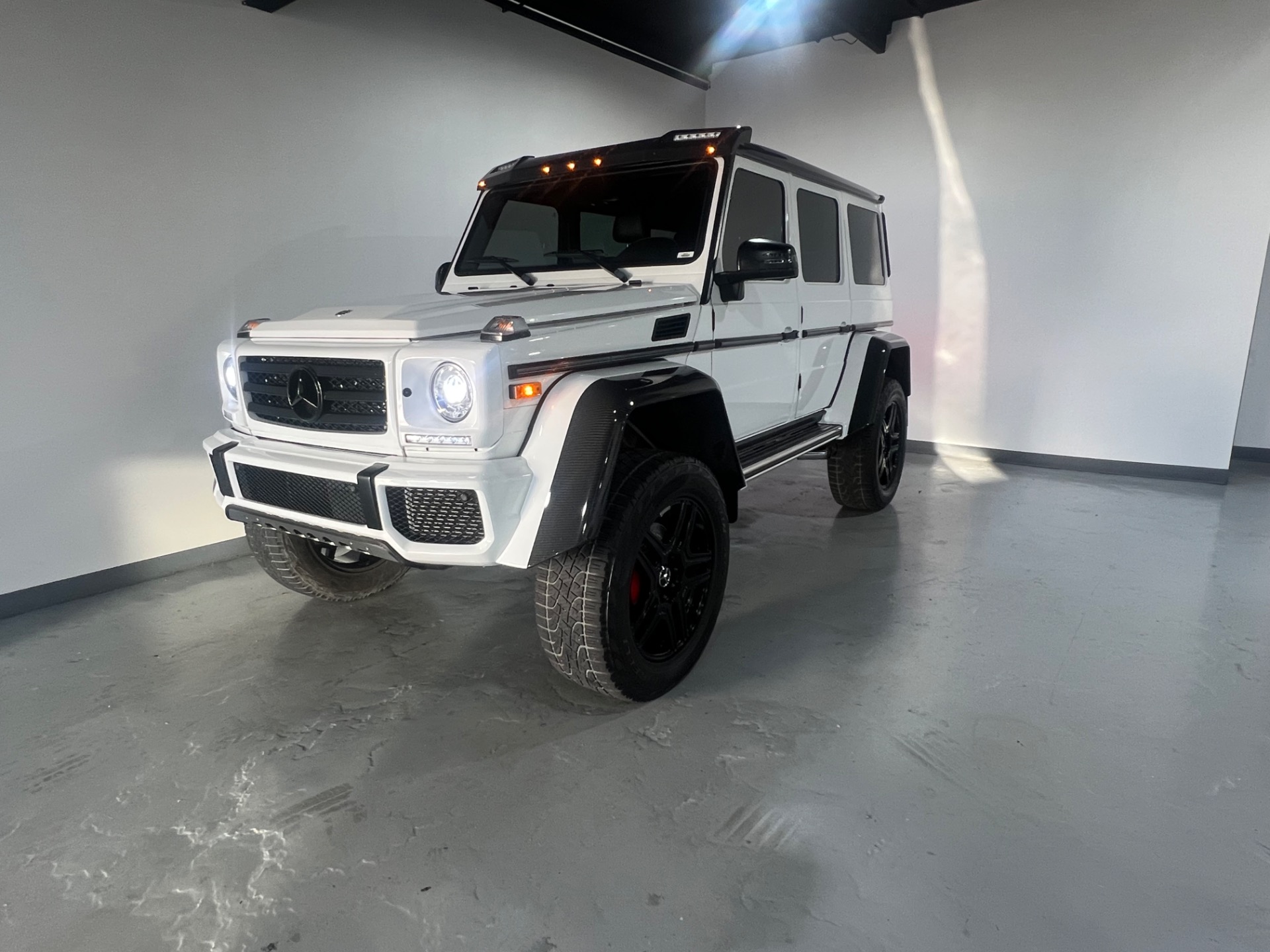 Used 2018 Polar White Mercedes-Benz G-Class G550 SQUARED 4X4 G 550 4x4 Squared For Sale (Sold ...