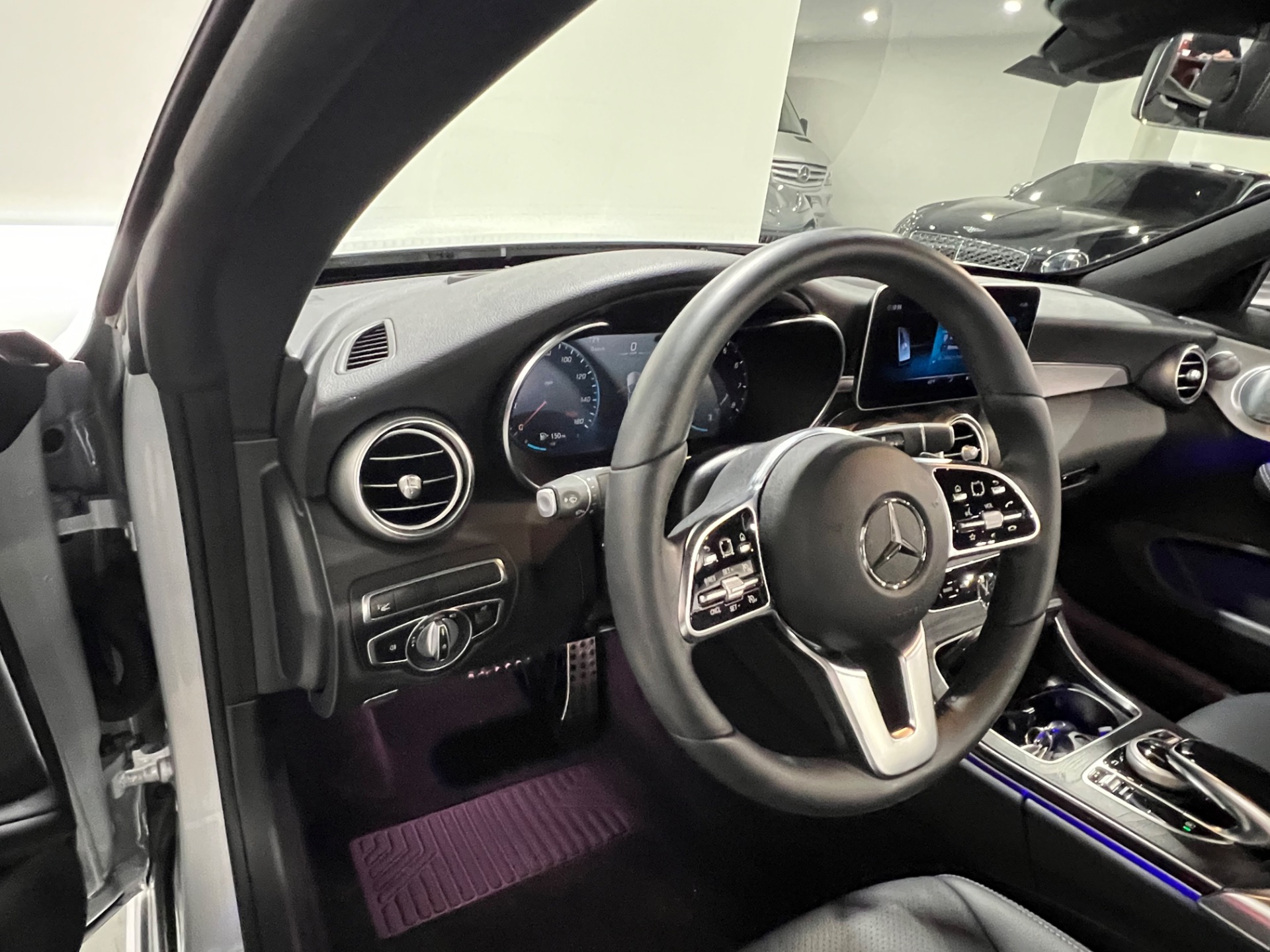 Used 2021 Iridium Silver Metallic Mercedes-Benz C-Class C300 2DR ...