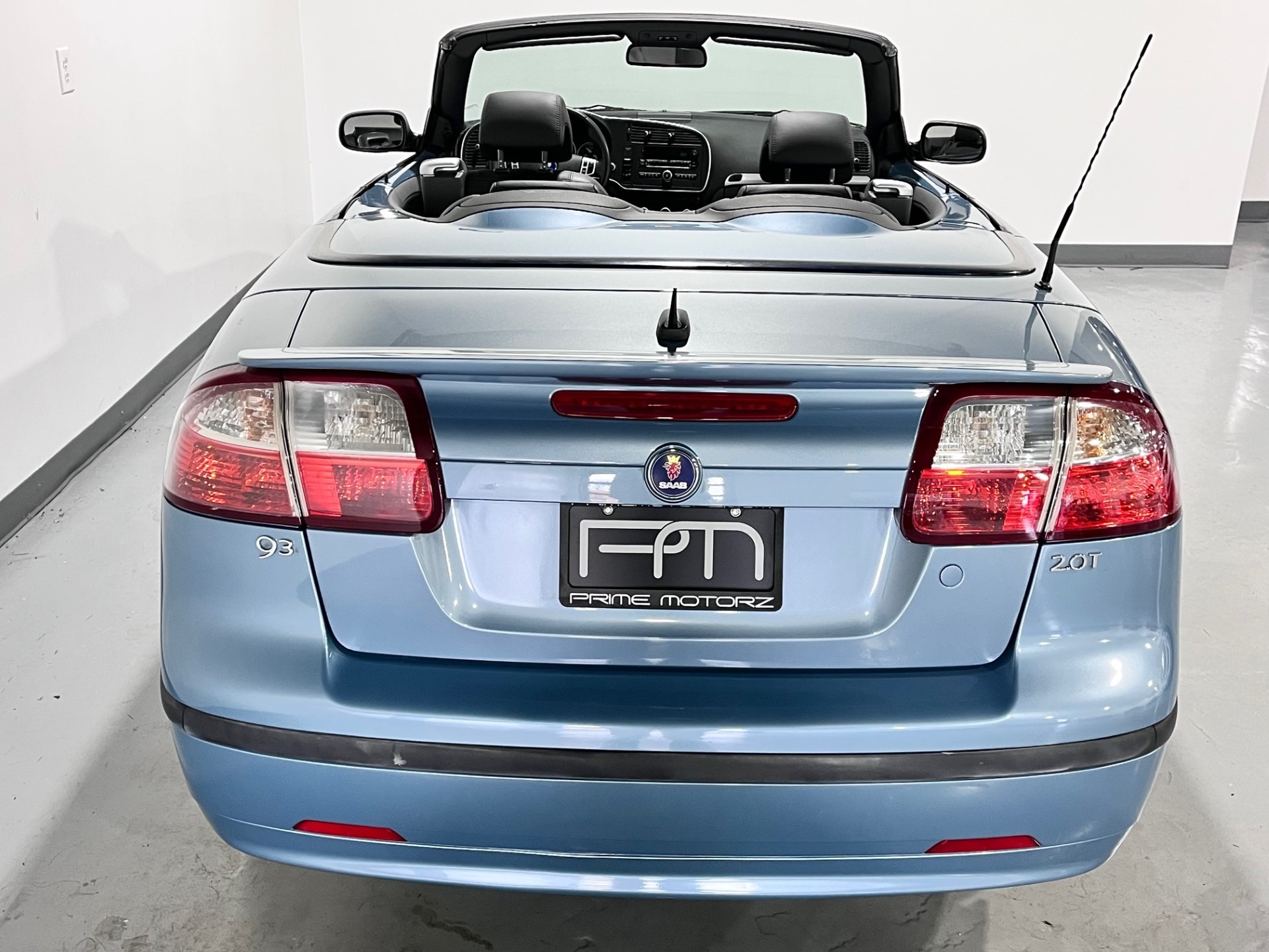 Used 2007 Ice Blue Metallic Saab 9-3 2.0T CONVERTIBLE Anniversary ...